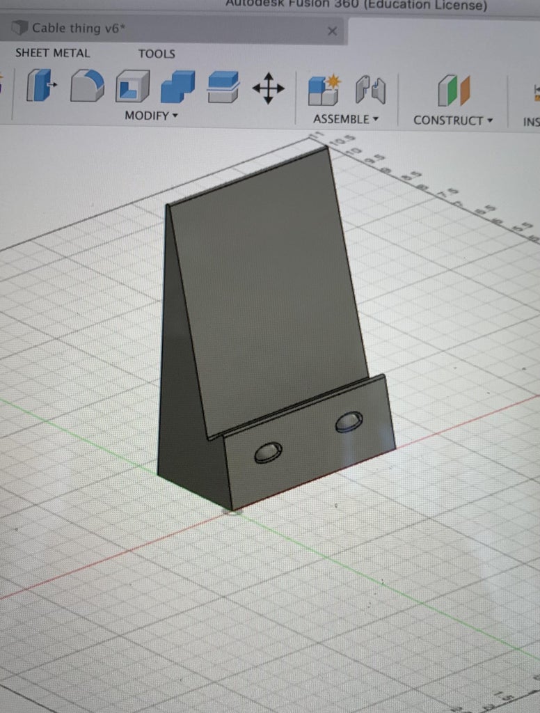 Fusion 360 Phone Stand 4 Steps Instructables