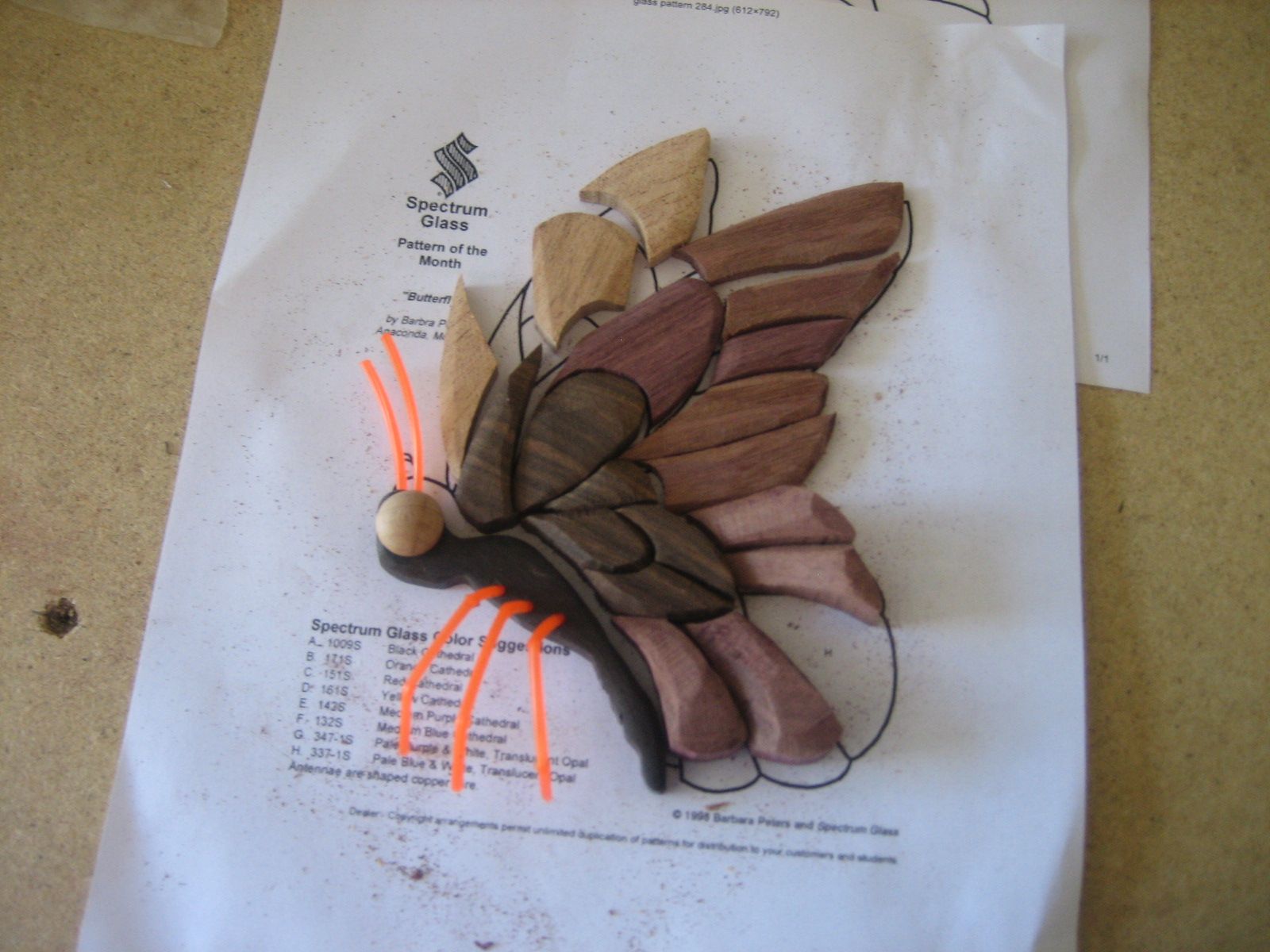 THE INTARSIA BUTTERFLY : 6 Steps (with Pictures) - Instructables