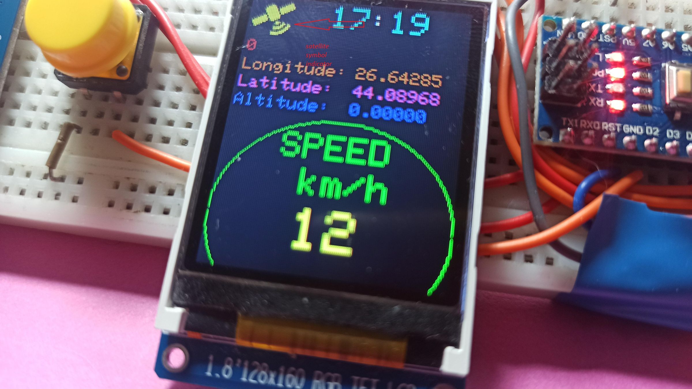 Arduino Gps Speed Indicator : 4 Steps - Instructables