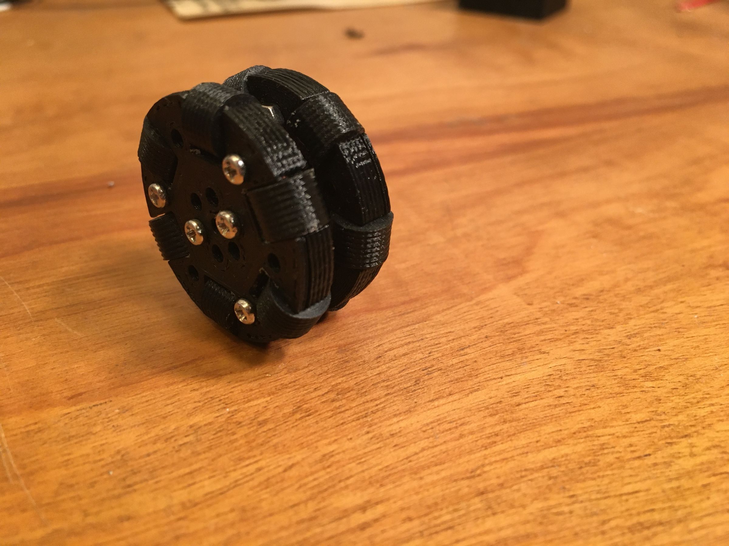 3D Printed Omni-Drectional Wheel / Fidget Toy : 13 Steps (with Pictures ...
