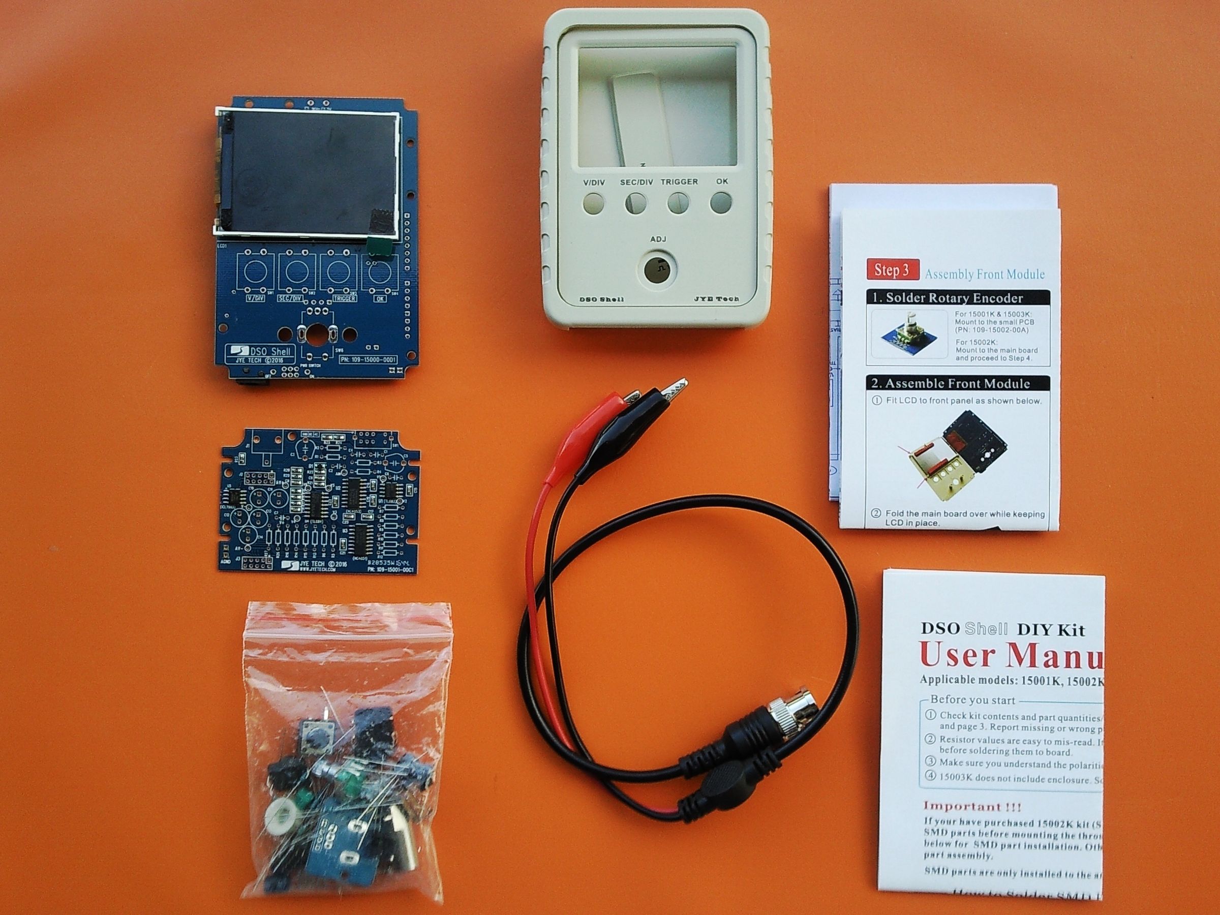 DIY Oscilloscope Kit - Assembling and Troubleshooting Guide : 10 Steps ...