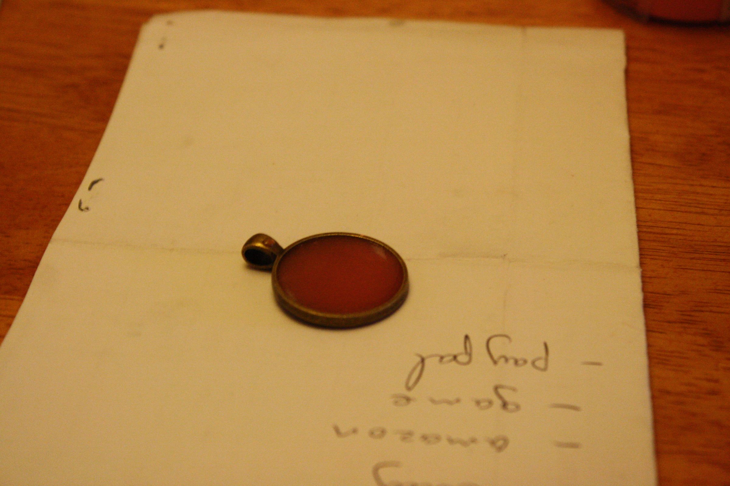 Glowing "One Ring" Inscription Pendant : 5 Steps (with Pictures ...