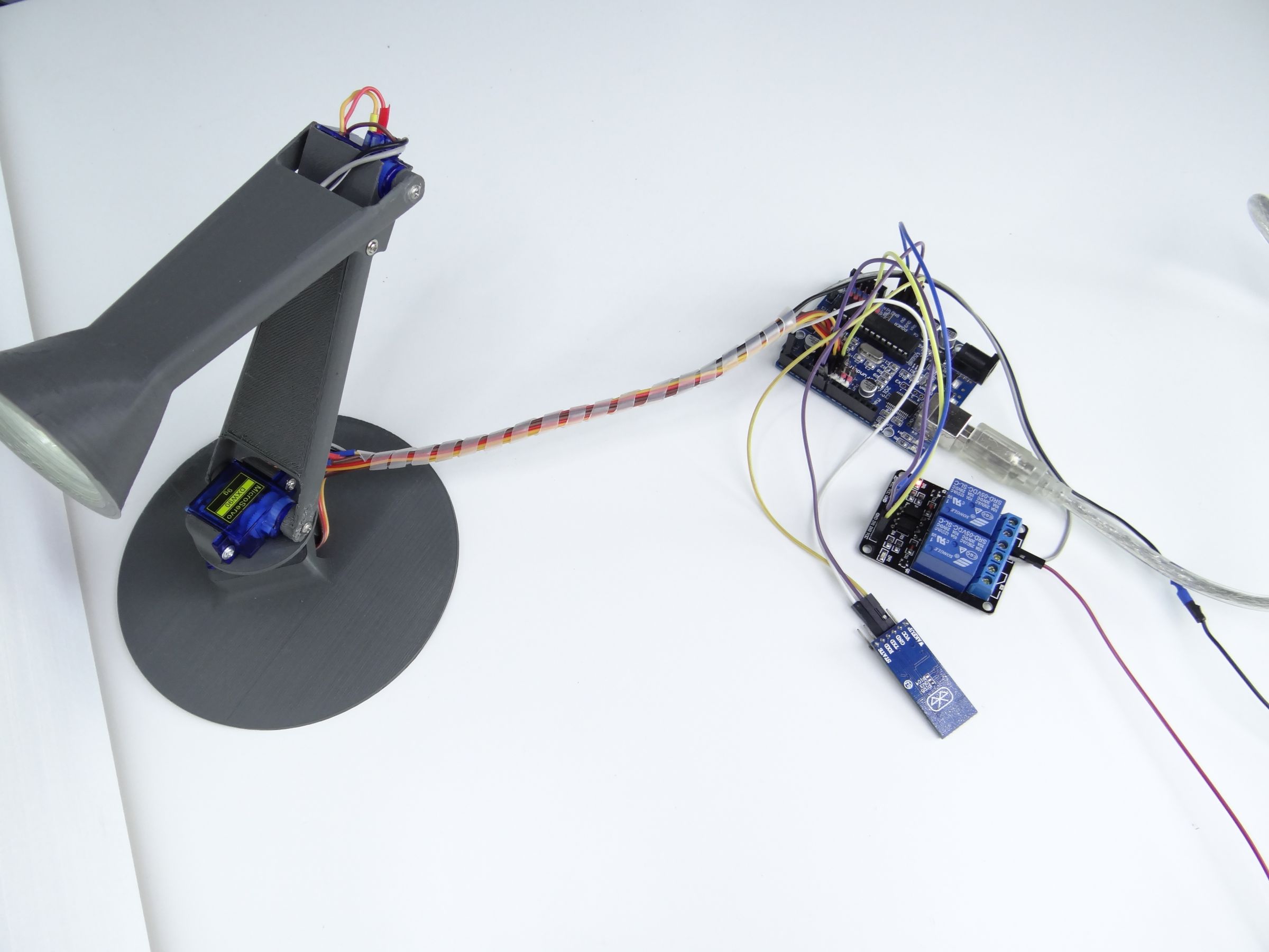 Bluetooth Voice Controlled Moving Lamp : 16 Steps (with Pictures ...