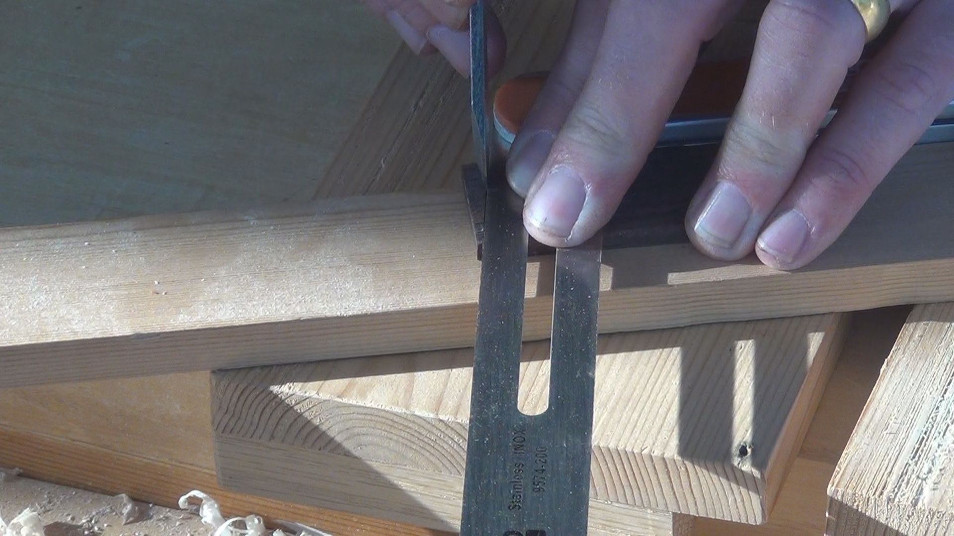 Make a Dovetail Marking Gauge With Hand Tools : 7 Steps (with Pictures ...
