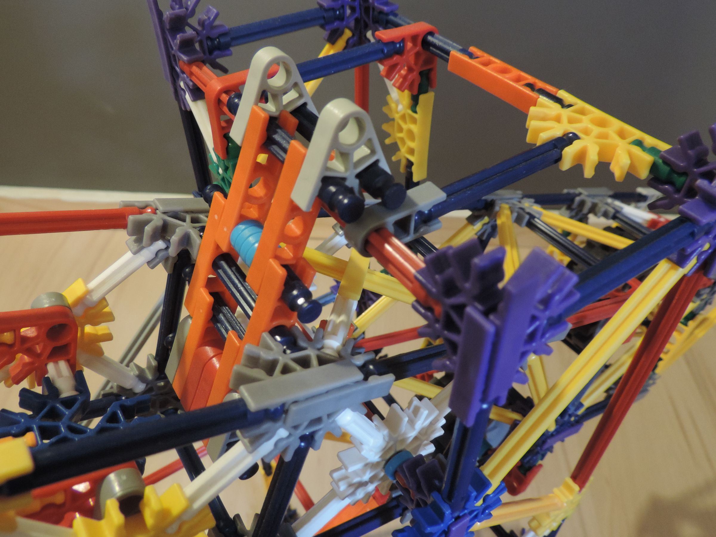 Knex Ball Machine Element: Trampoline Arm : 9 Steps - Instructables