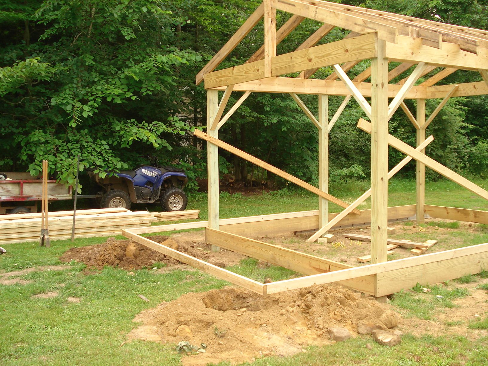 How to Build a 12x20 Cabin on a Budget : 15 Steps (with Pictures ...