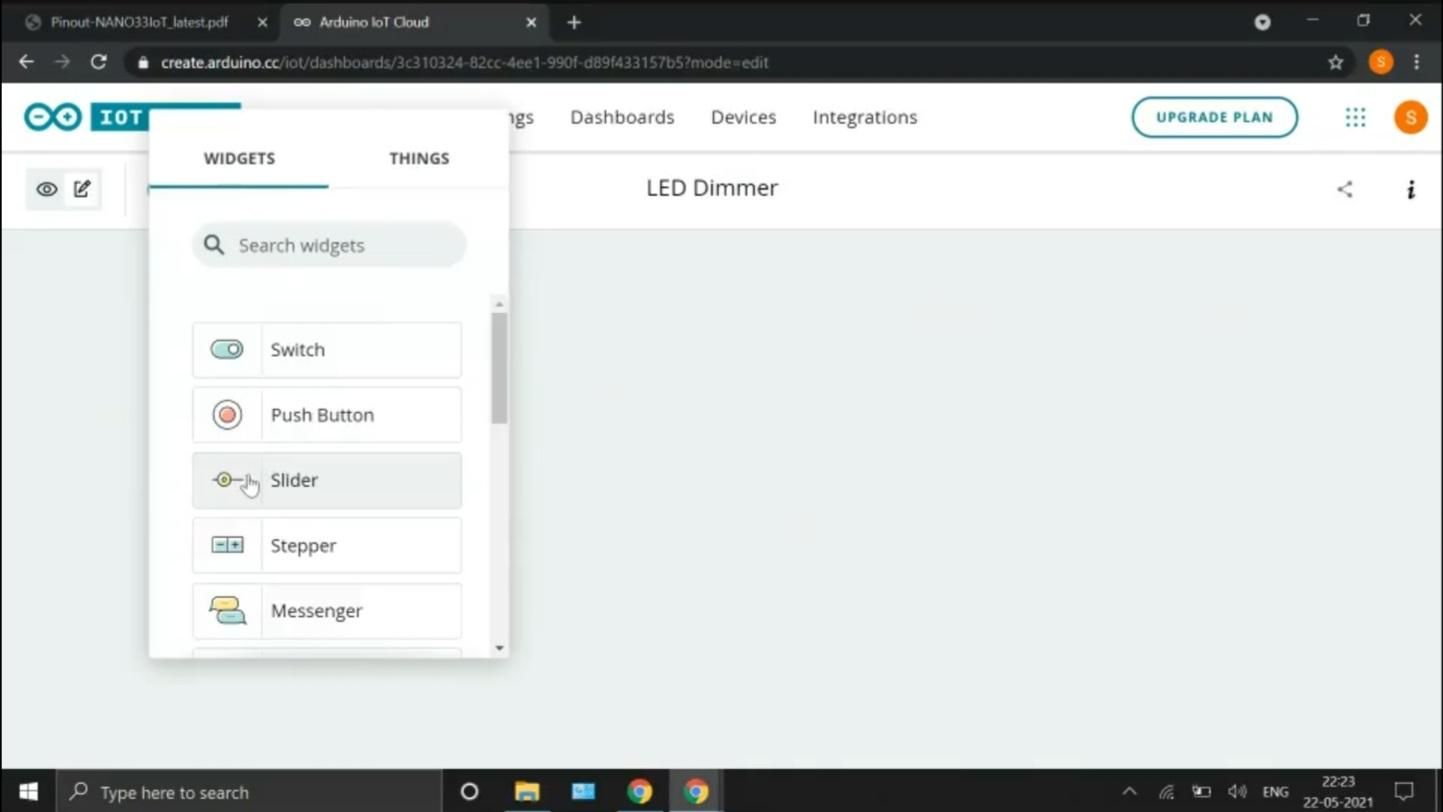 Getting Started With Arduino IoT Cloud for Arduino Nano 33 IoT : 10 ...