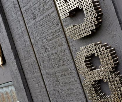 Modern Industrial House Numbers : 5 Steps (with Pictures) - Instructables