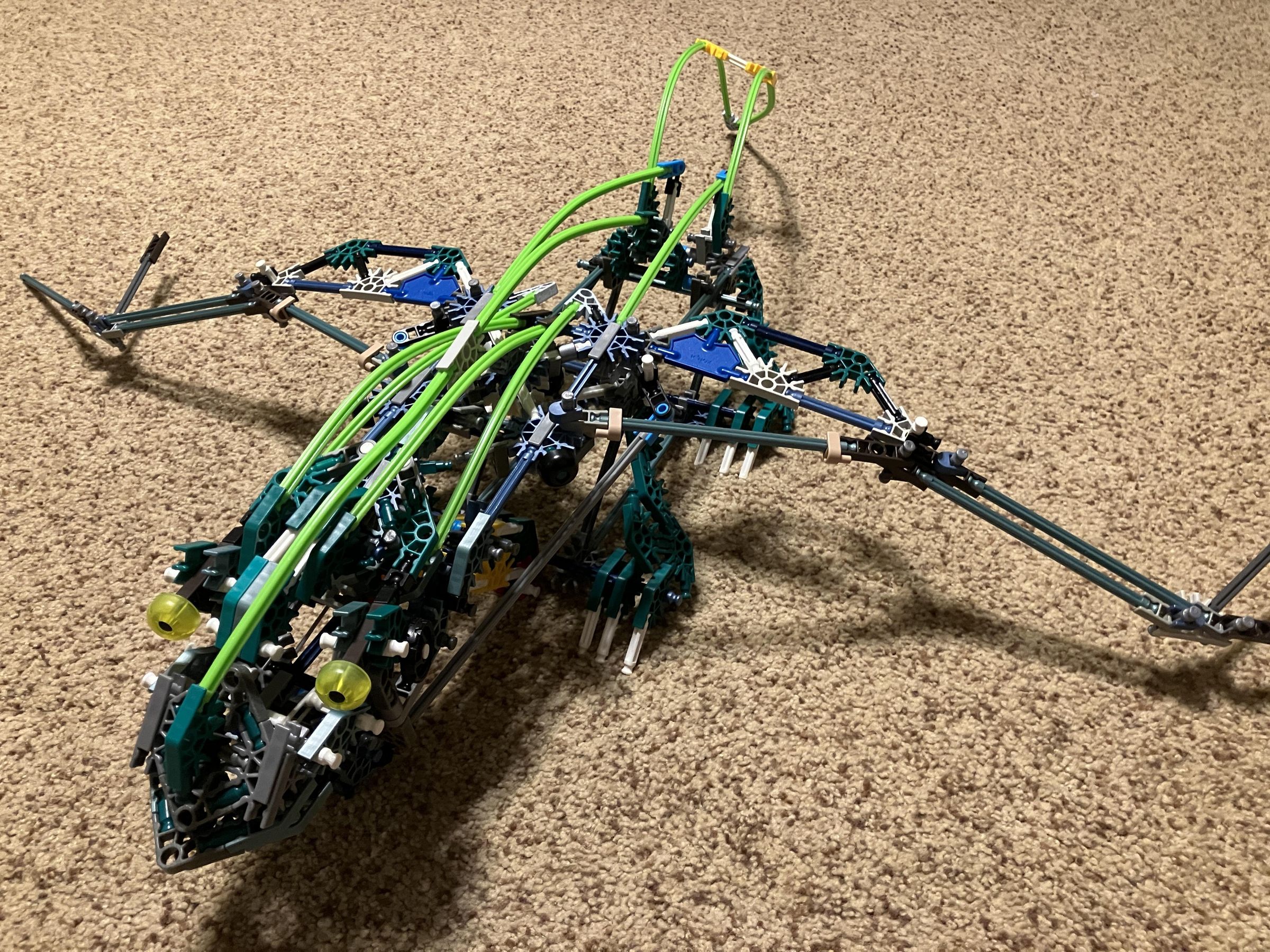 Eustace the Dragon, a K'nex Dragon Puppet : 7 Steps (with Pictures ...