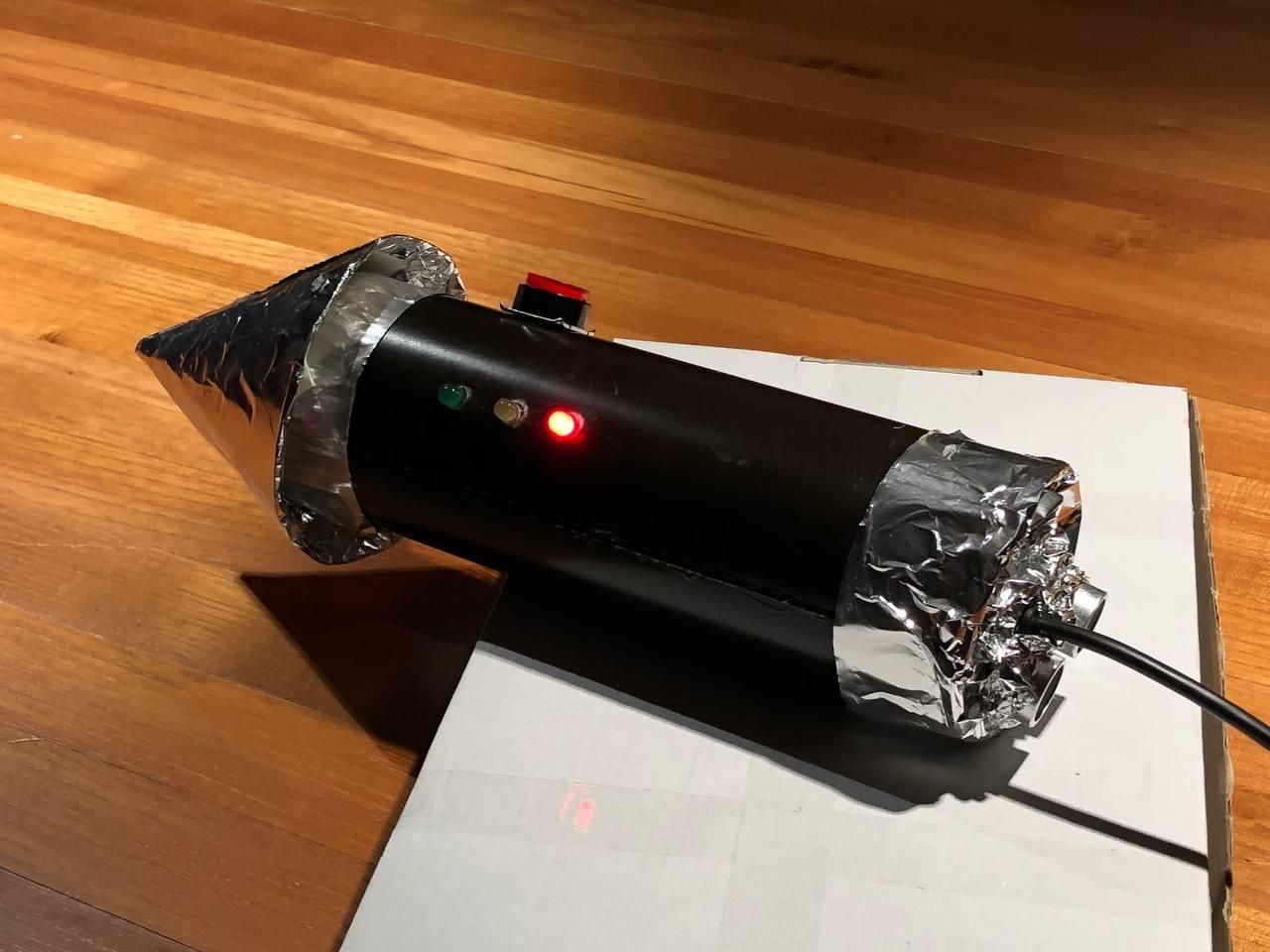Making a Rocket Controller Using a Sonar Sensor : 16 Steps (with ...