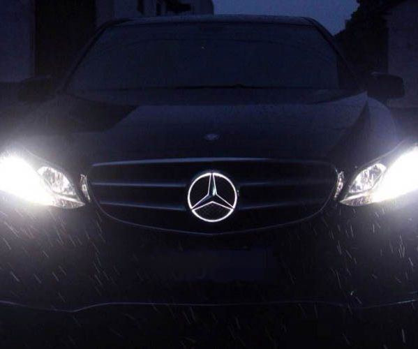 Install Mercedes Benz LED Illuminated Grille Emblem : 6 Steps ...