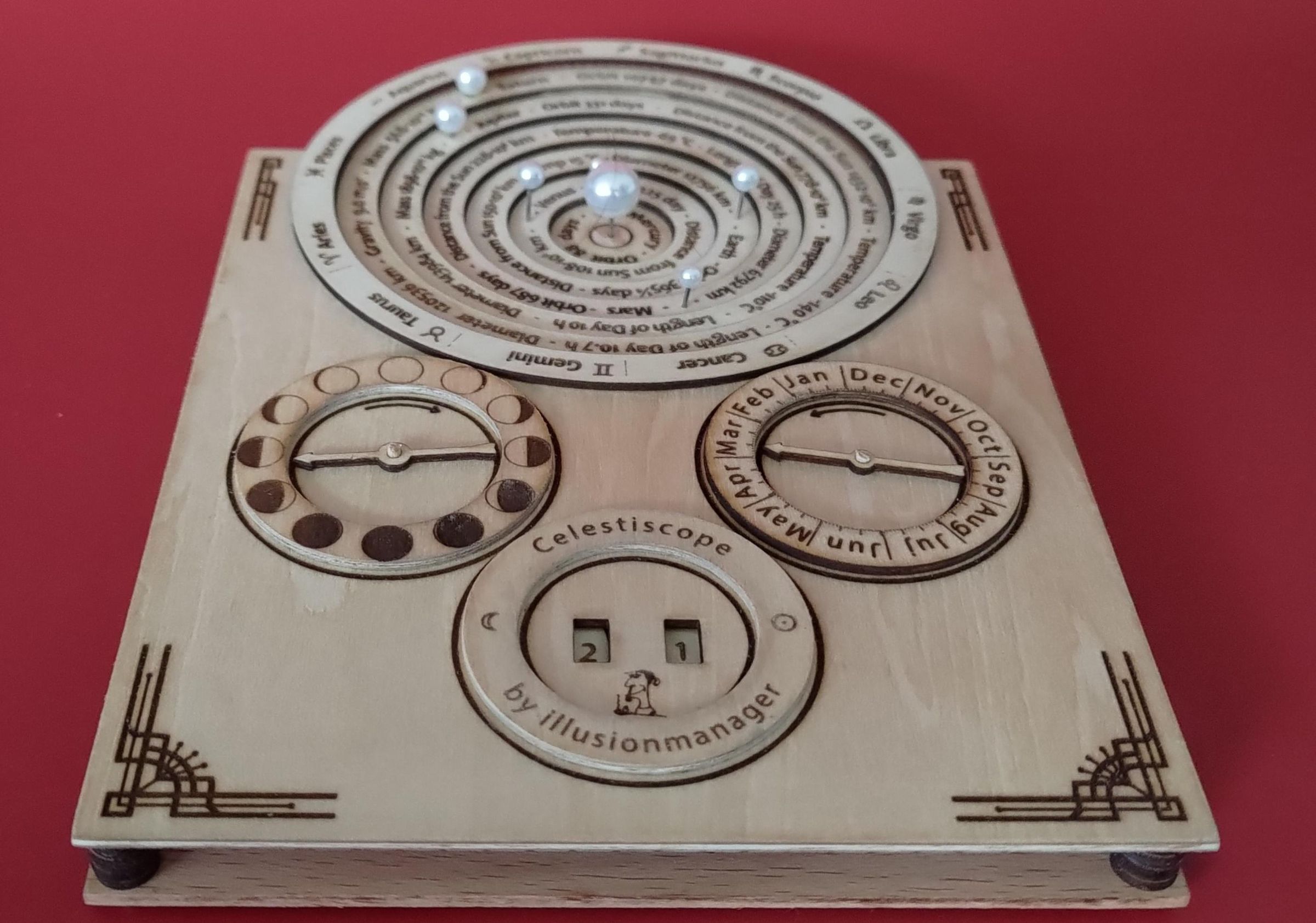 Craft Your Own Cosmic Orrery With This Easy to Build Celestiscope. : 13 ...