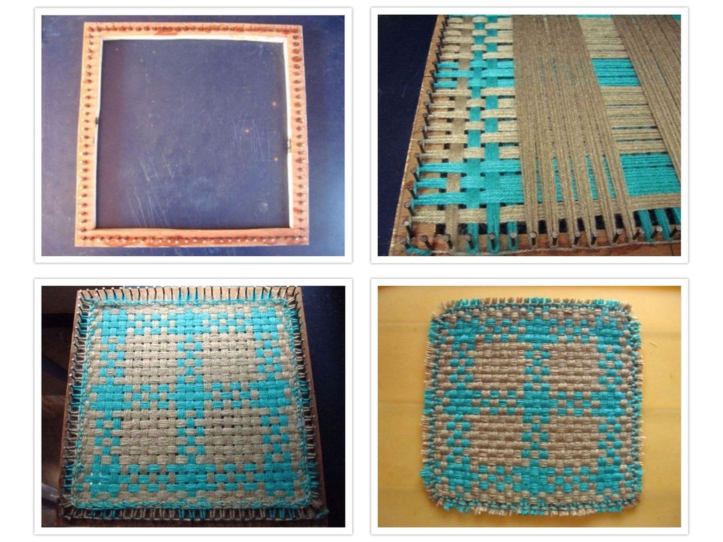 How to Make a Small Weaving Loom at Home : 8 Steps (with Pictures ...