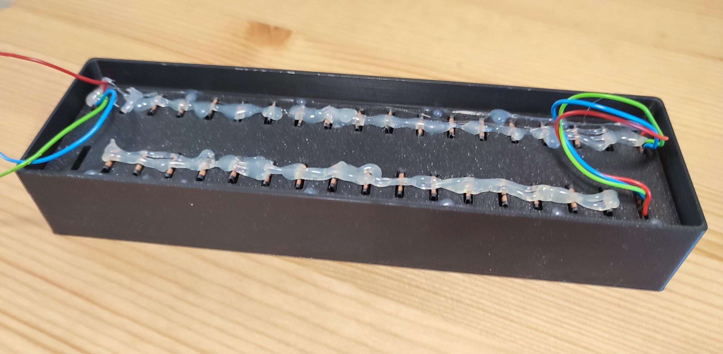 A Linear LED Clock for Your Desktop : 5 Steps (with Pictures ...