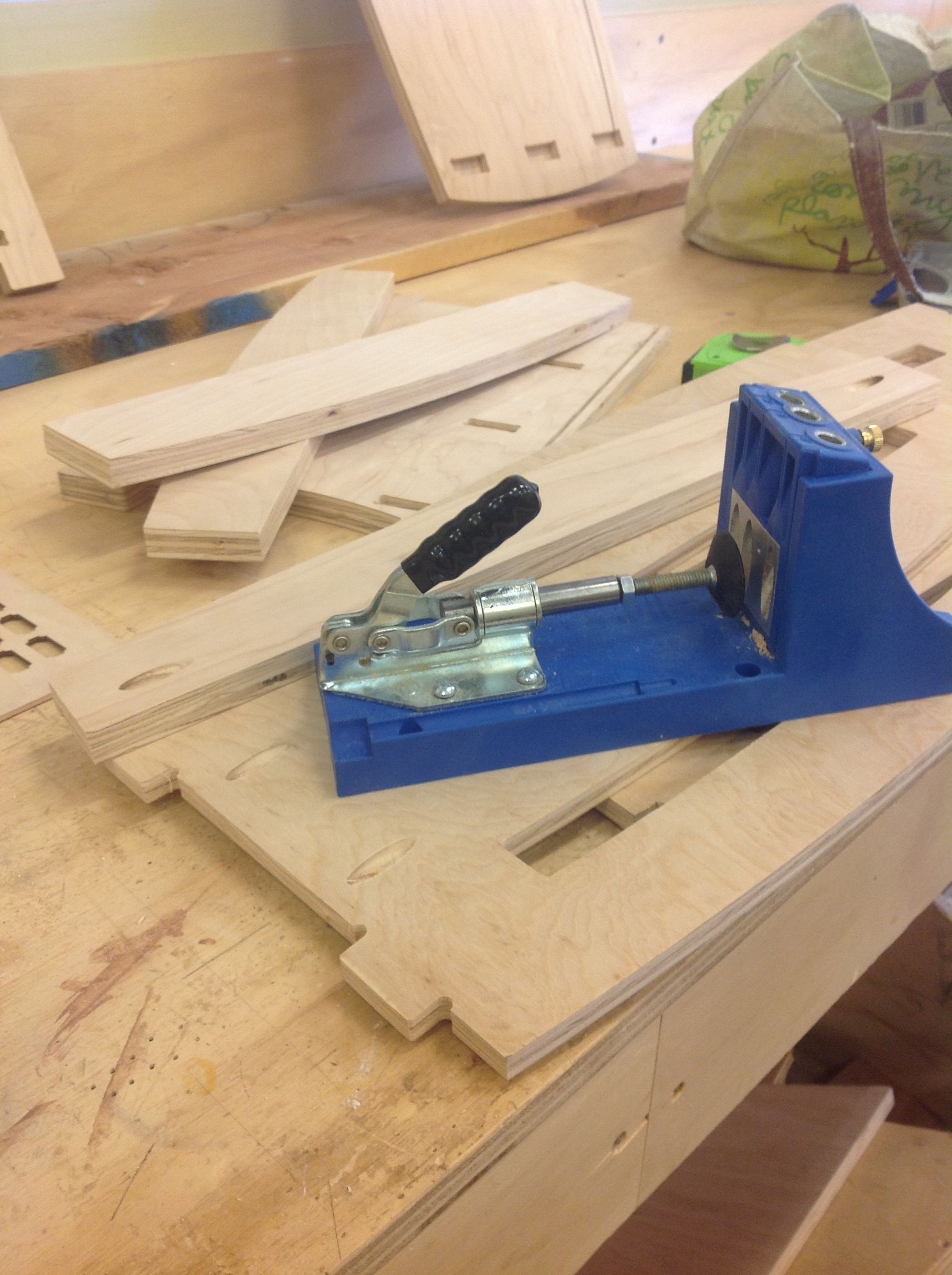 Shoe Bench Made With CNC Router and Laser : 6 Steps (with Pictures ...