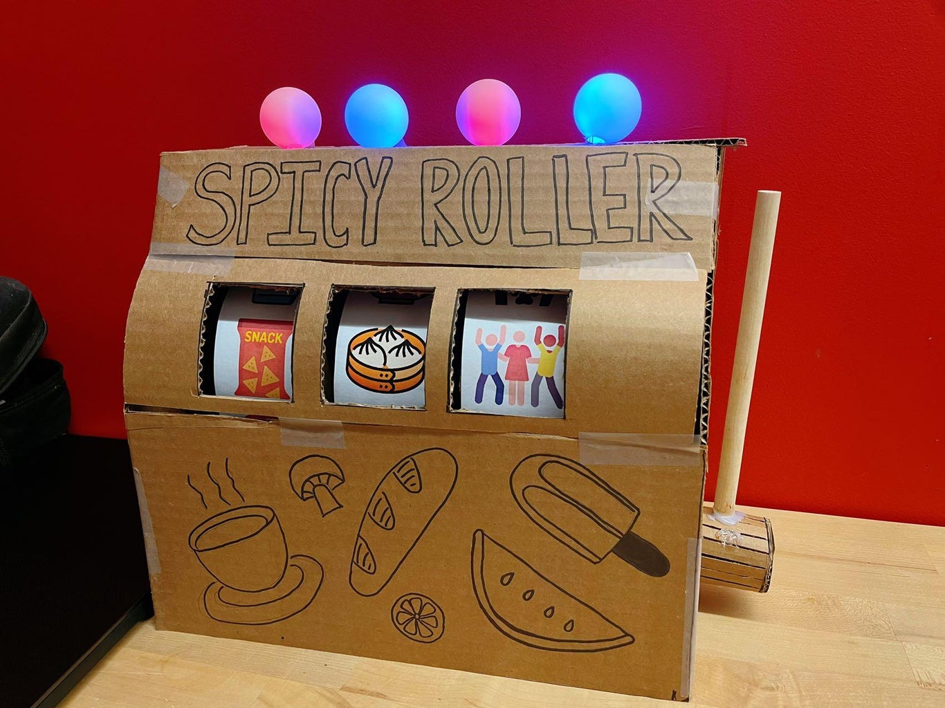 Spicy Roller Meal Desicion Machine 6 Steps with Pictures Spicy Roller Meal Desicion Machine 6 Steps with Pictures