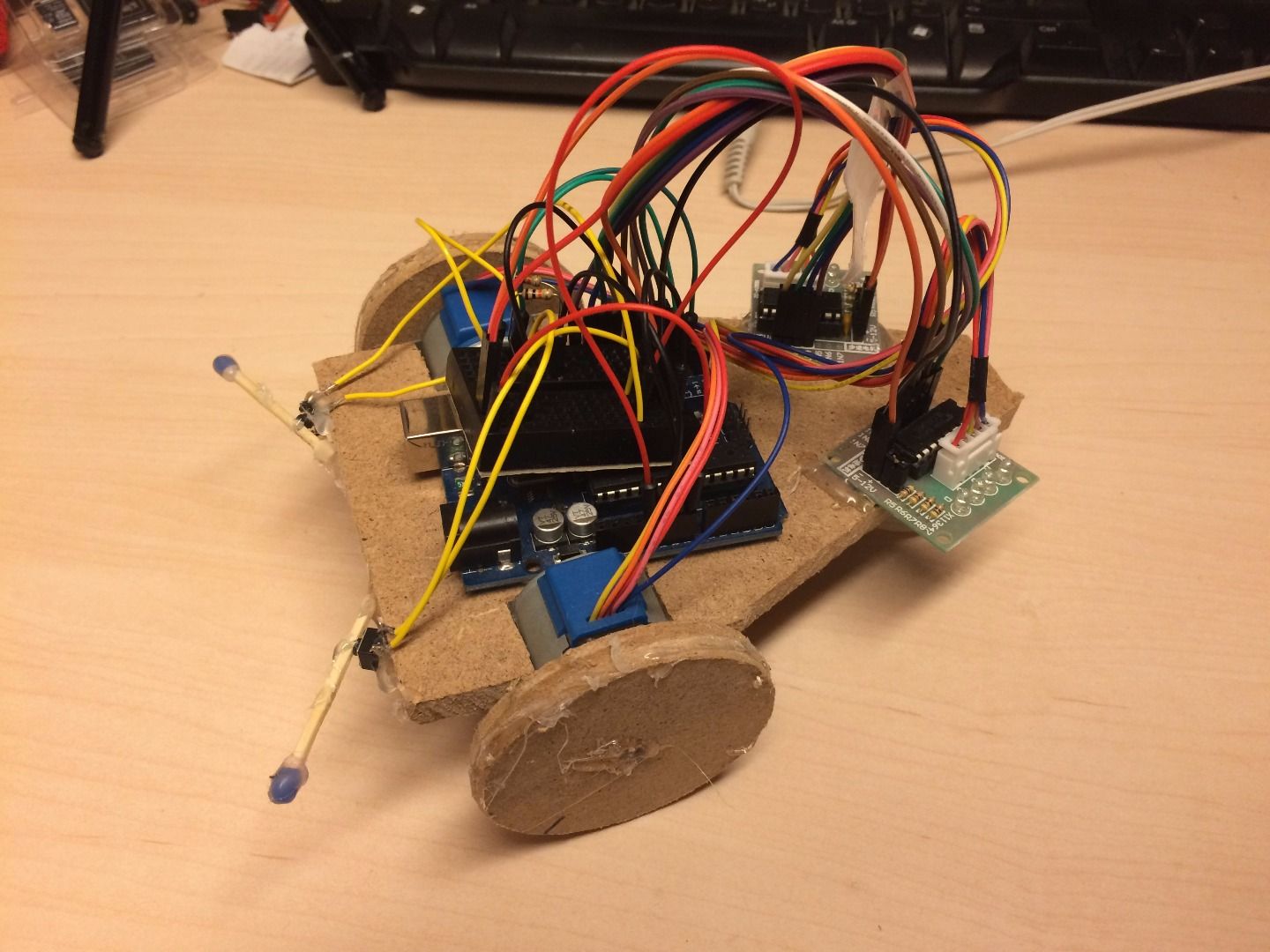 Super Simple and Cheap Arduino Bumper Robot Using 28BYJ-48 Steppers ...