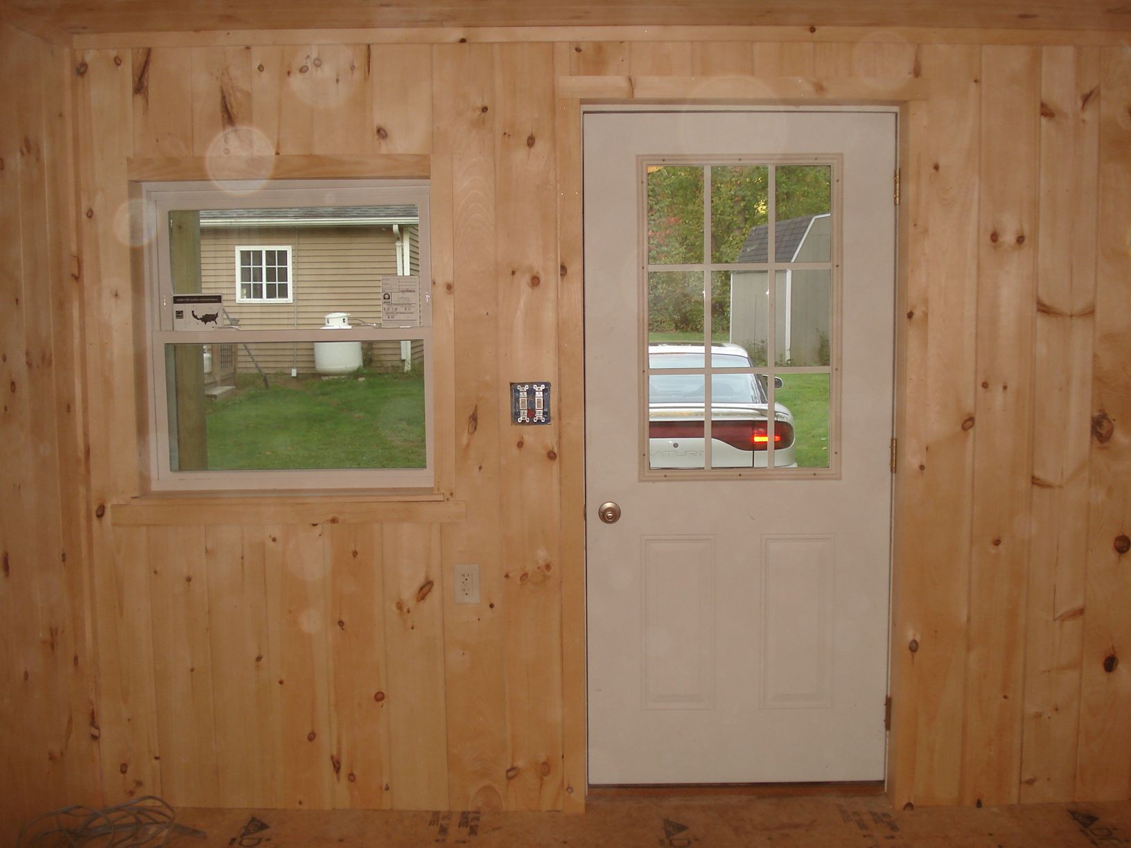 How to Finish the Inside of a 12 X 20 Cabin on a Budget : 19 Steps ...