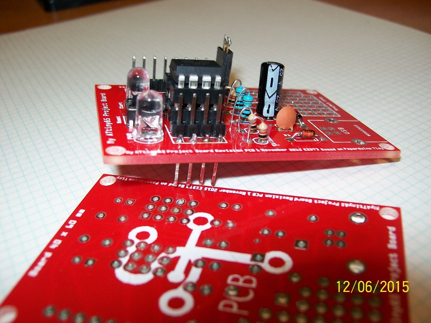 ATtiny V-USB Project Board : 13 Steps - Instructables