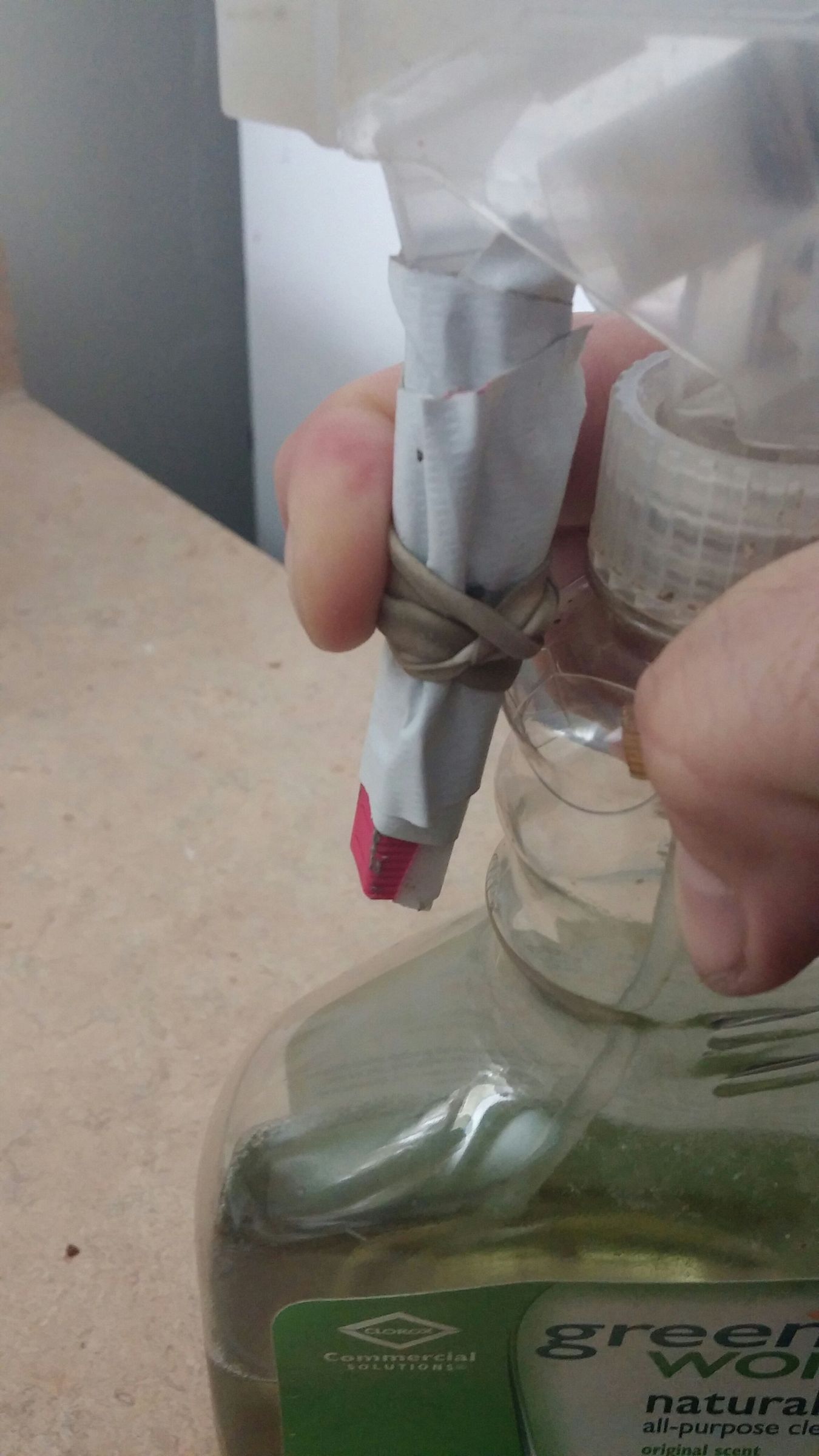Extending Lever on Spray Bottle - Instructables