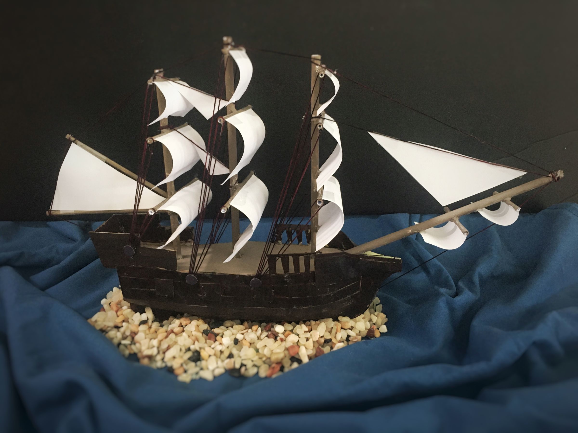 Model Ship From Paper and Cardboard : 15 Steps (with Pictures ...