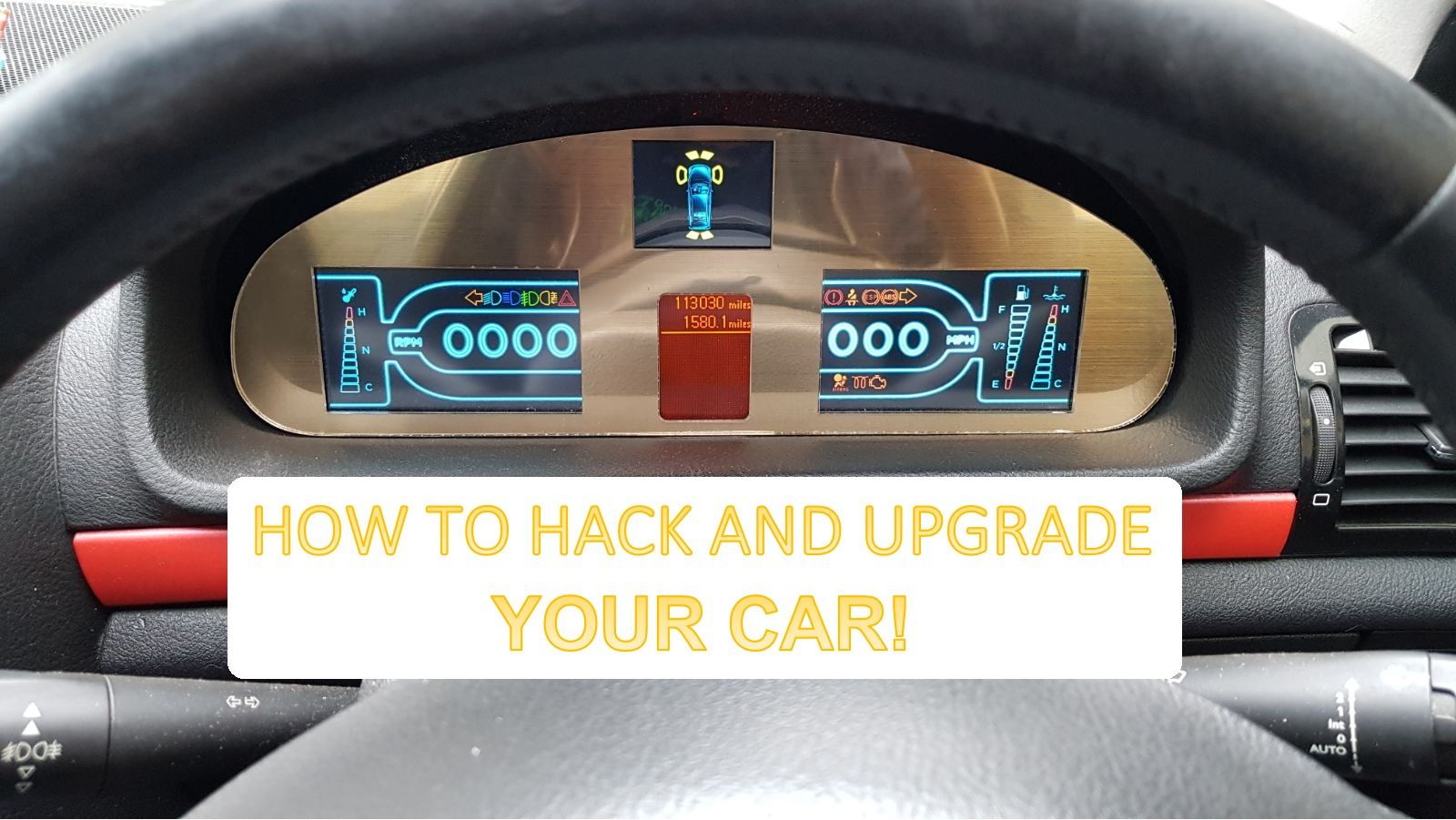 How to Hack and Upgrade Your Car, Using CAN Bus : 14 Steps (with ...