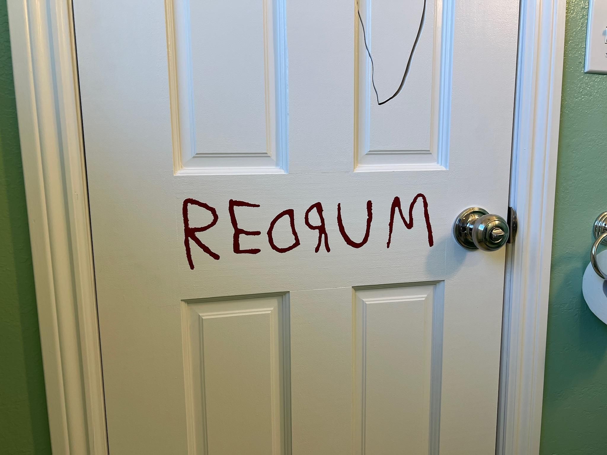 Horror Movie Inspired Door 🚪🪓 Halloween Decoration : 8 Steps (with Pictures) - Instructables