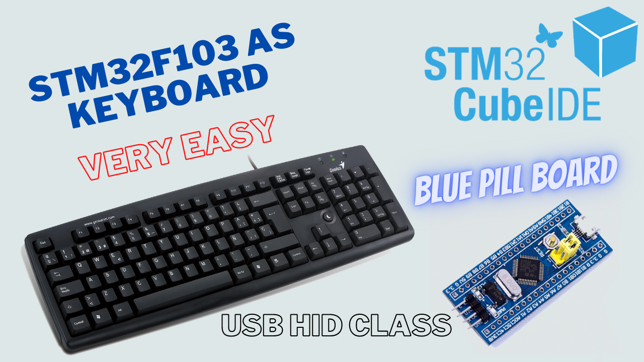 DIY HID USB Keyboard Using STM32 [STM32 Tutorials] [HAL] : 6 Steps - Instructables