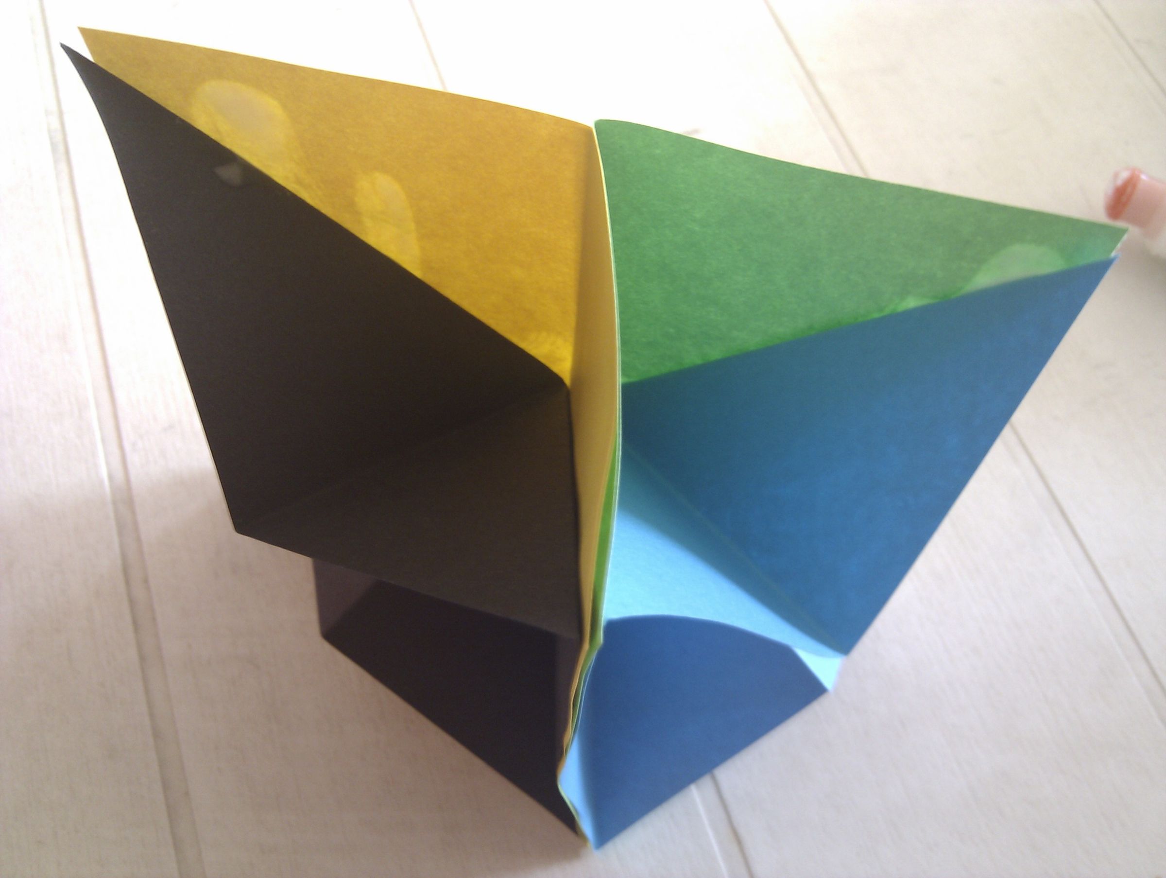 ORIGAMI 3 WAY SORTER OR SIGNATURE : 6 Steps (with Pictures) - Instructables