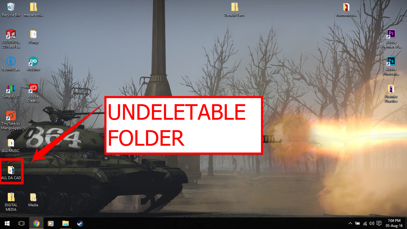 Deleting an Undeletable Folder : 3 Steps - Instructables