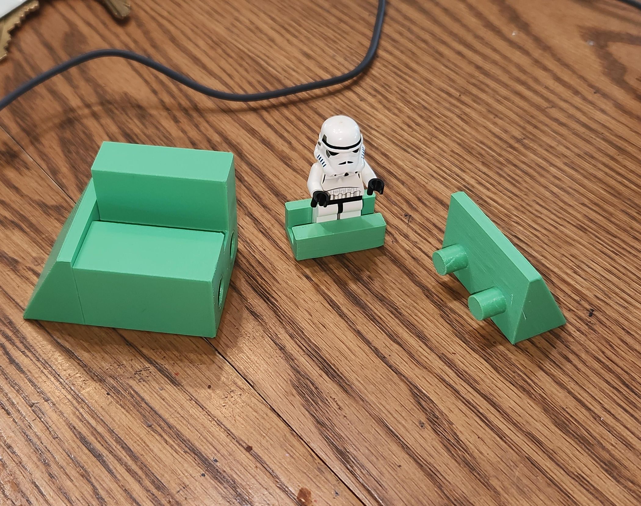 Alternative Lego Minifigure Stand(s) : 10 Steps (with Pictures ...