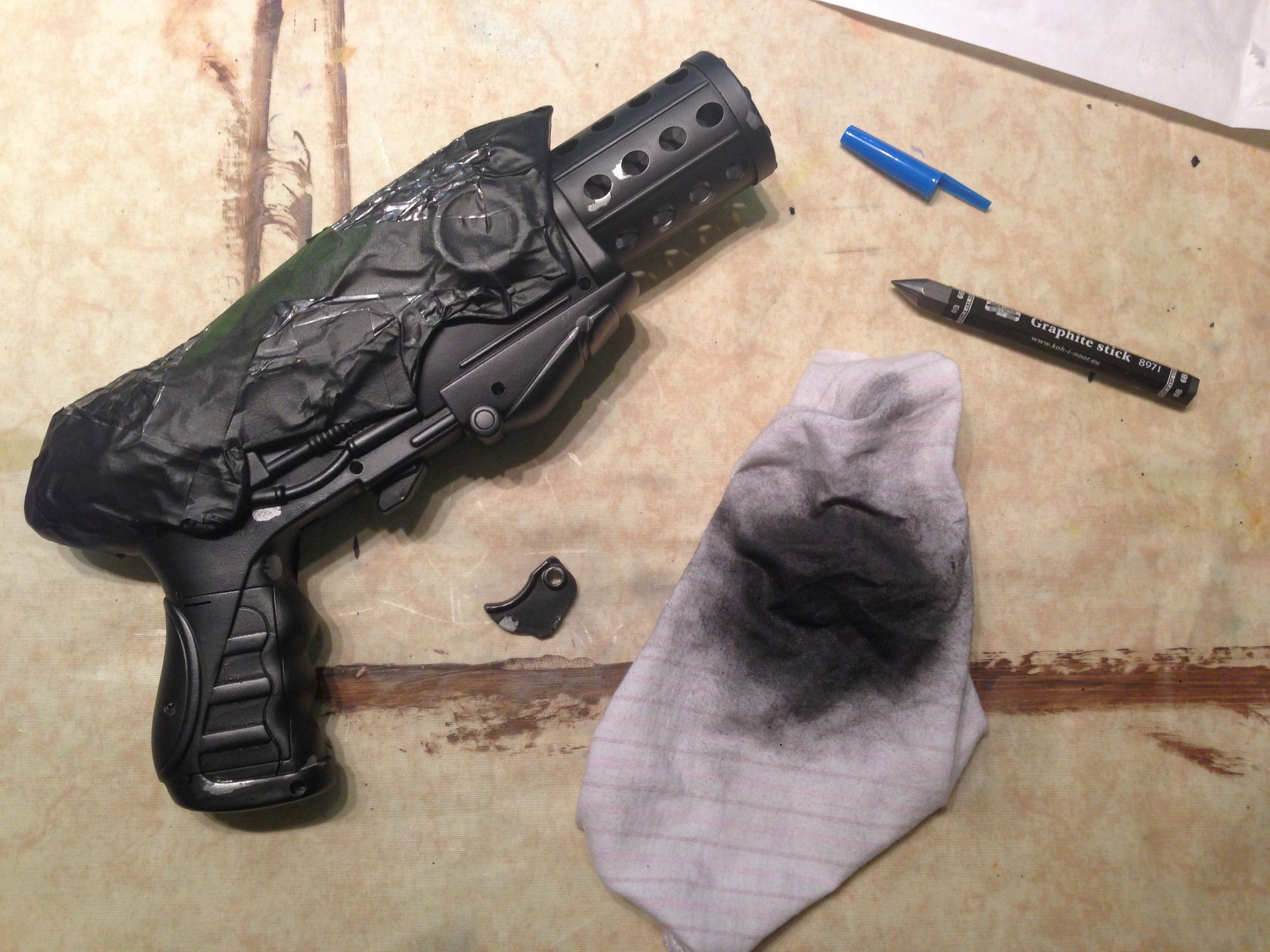 Turn a Toy Gun Into an Awesome Prop Weapon! : 9 Steps (with Pictures ...