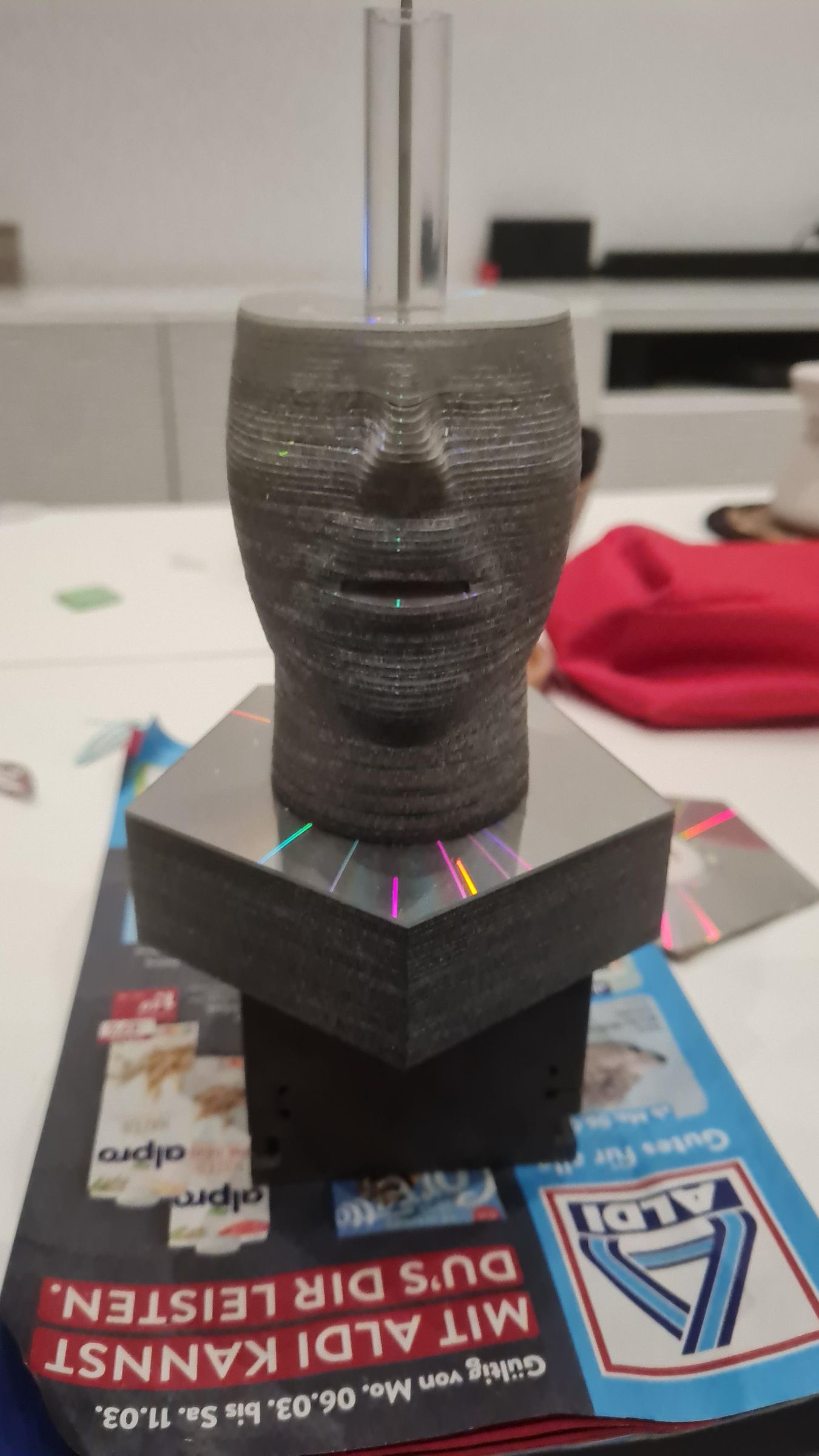 RGB LED CD Head - New Life for Old AOL CD's : 4 Steps (with Pictures ...