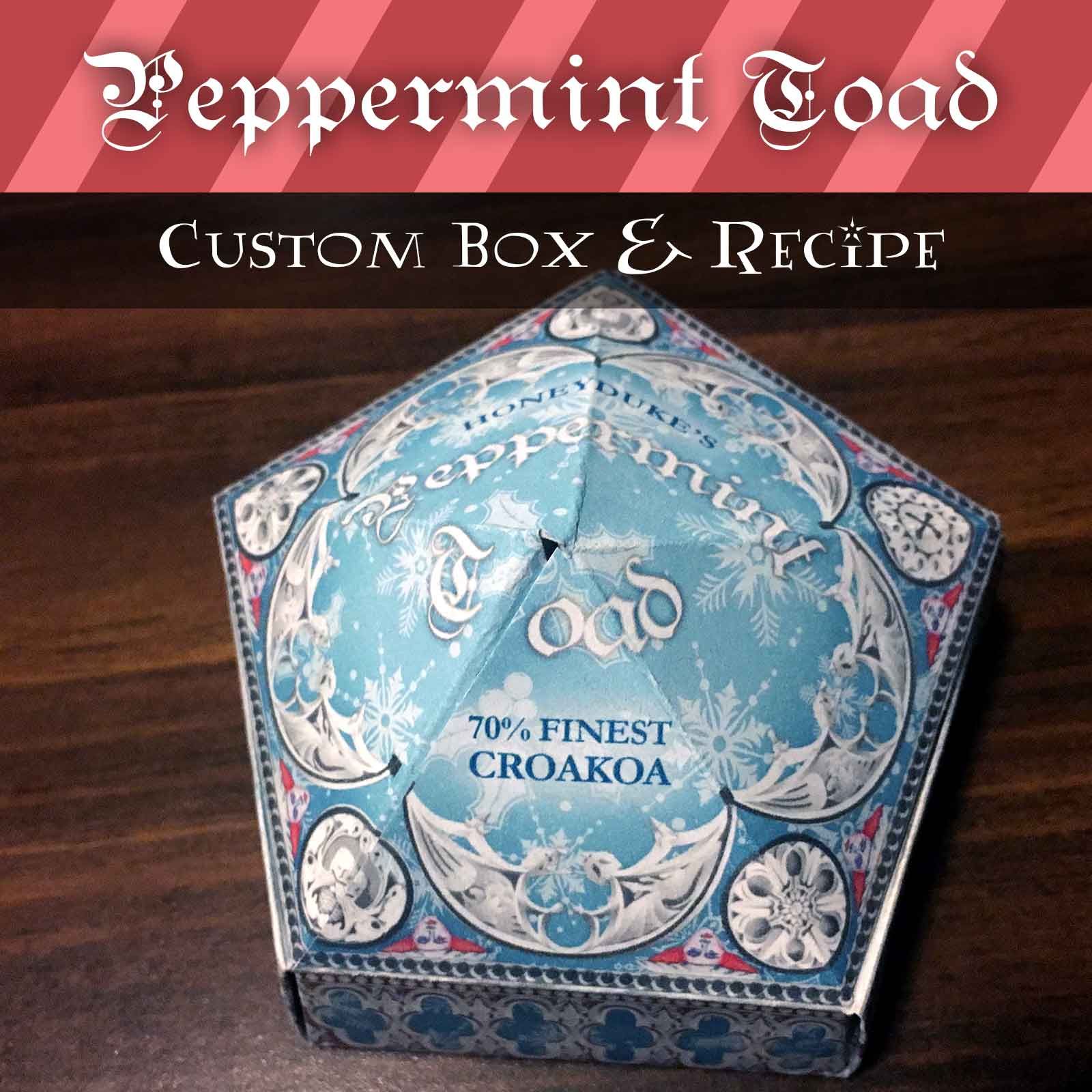 Honeyduke's Peppermint Toad Custom Box & Recipe : 5 Steps (with ...