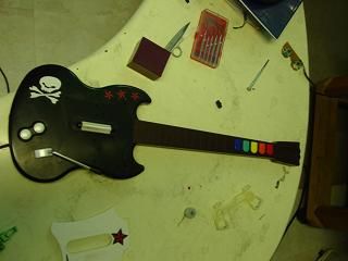 How to Change the Button Colors for the Guitar Hero Controller. : 6 ...
