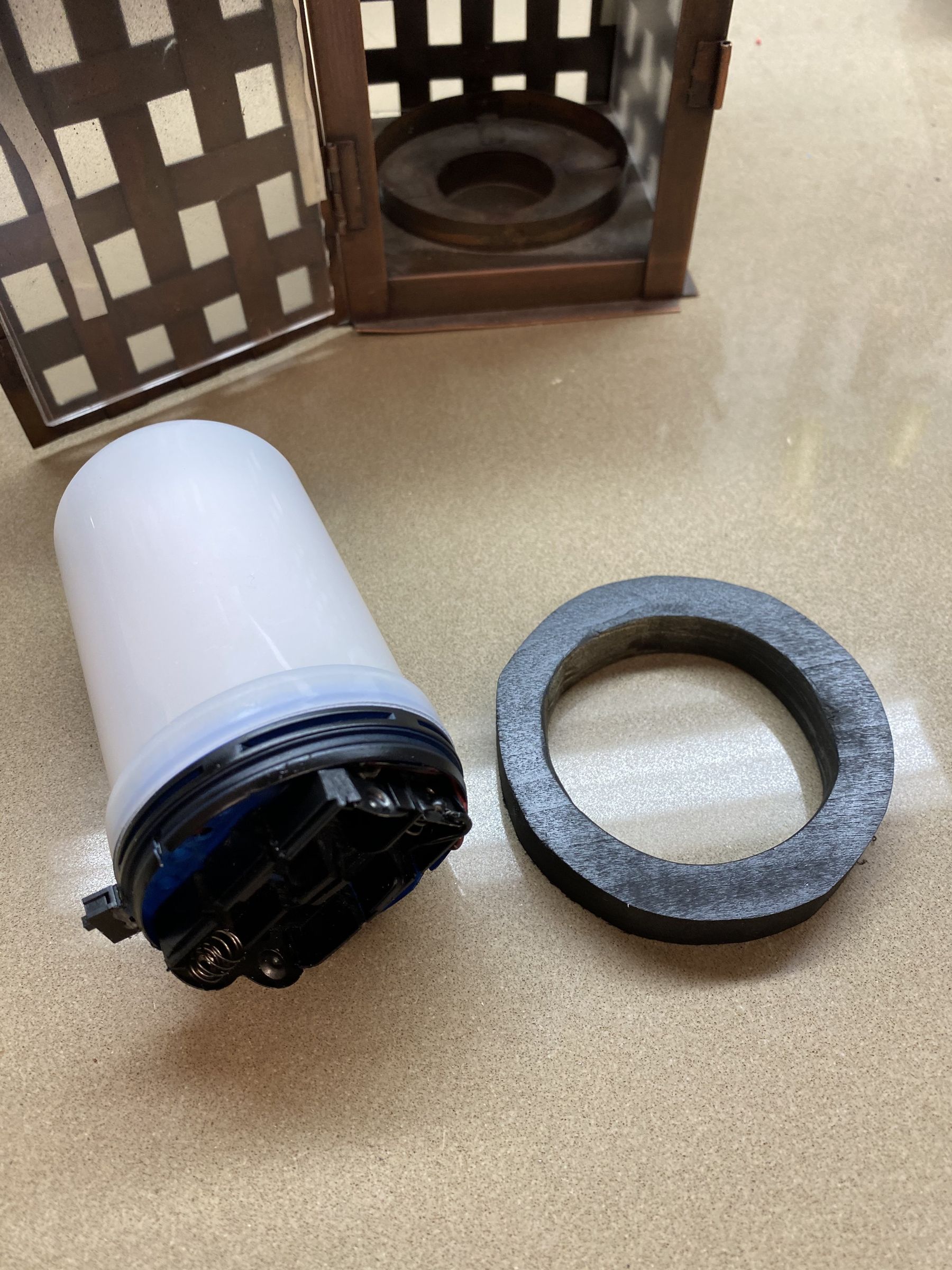 Super Simple Battery Powered Flame Light : 6 Steps (with Pictures ...