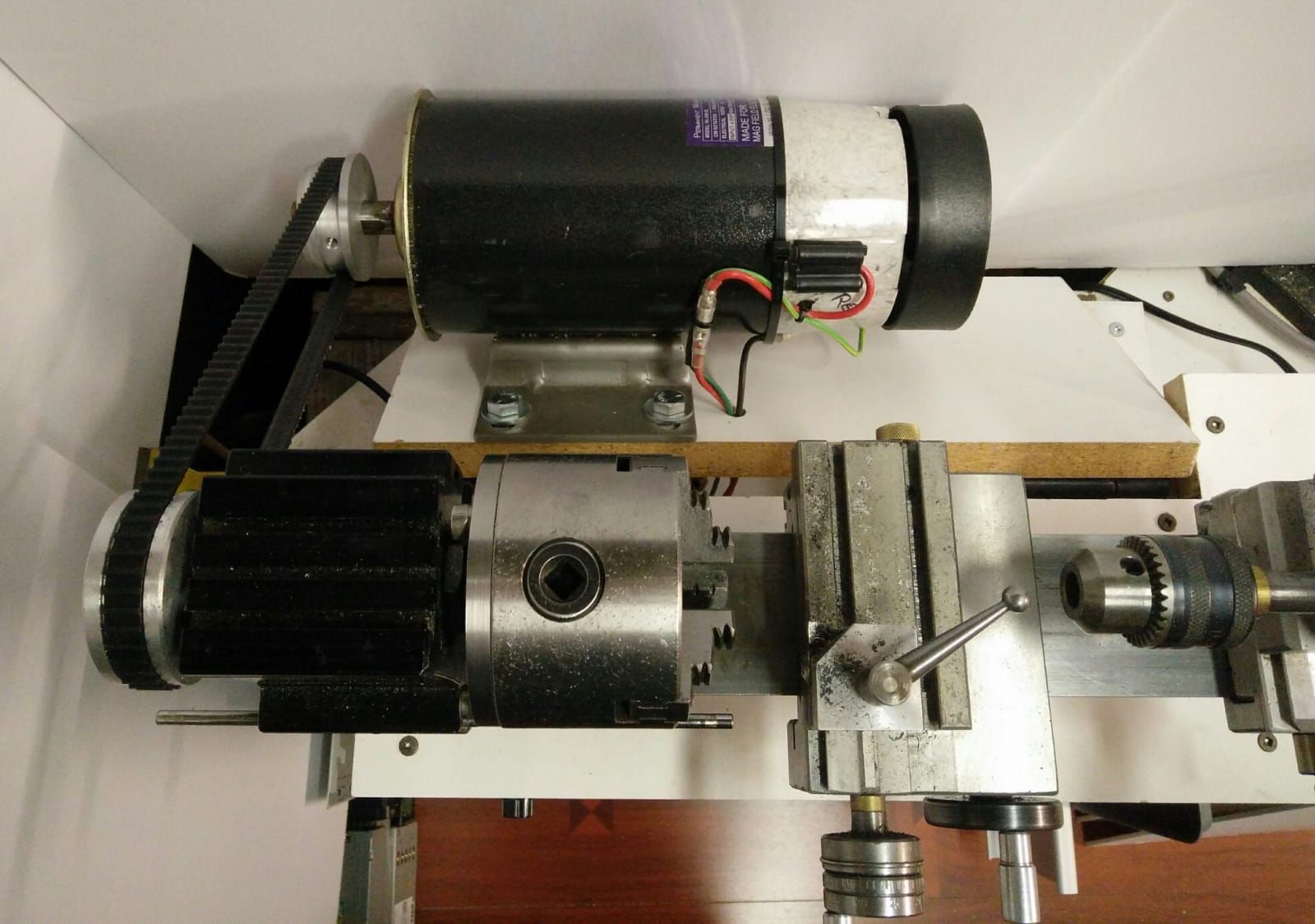 Treadmill Motor for Taig Lathe : 3 Steps - Instructables