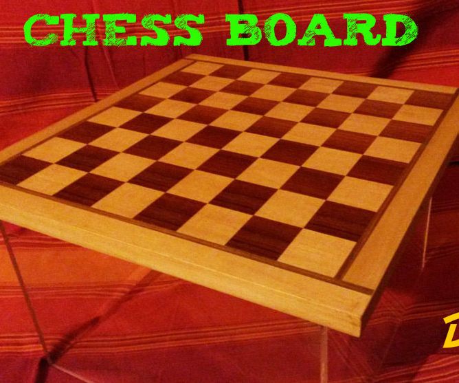 Chessboard Wood DIY : 10 Steps (with Pictures) - Instructables