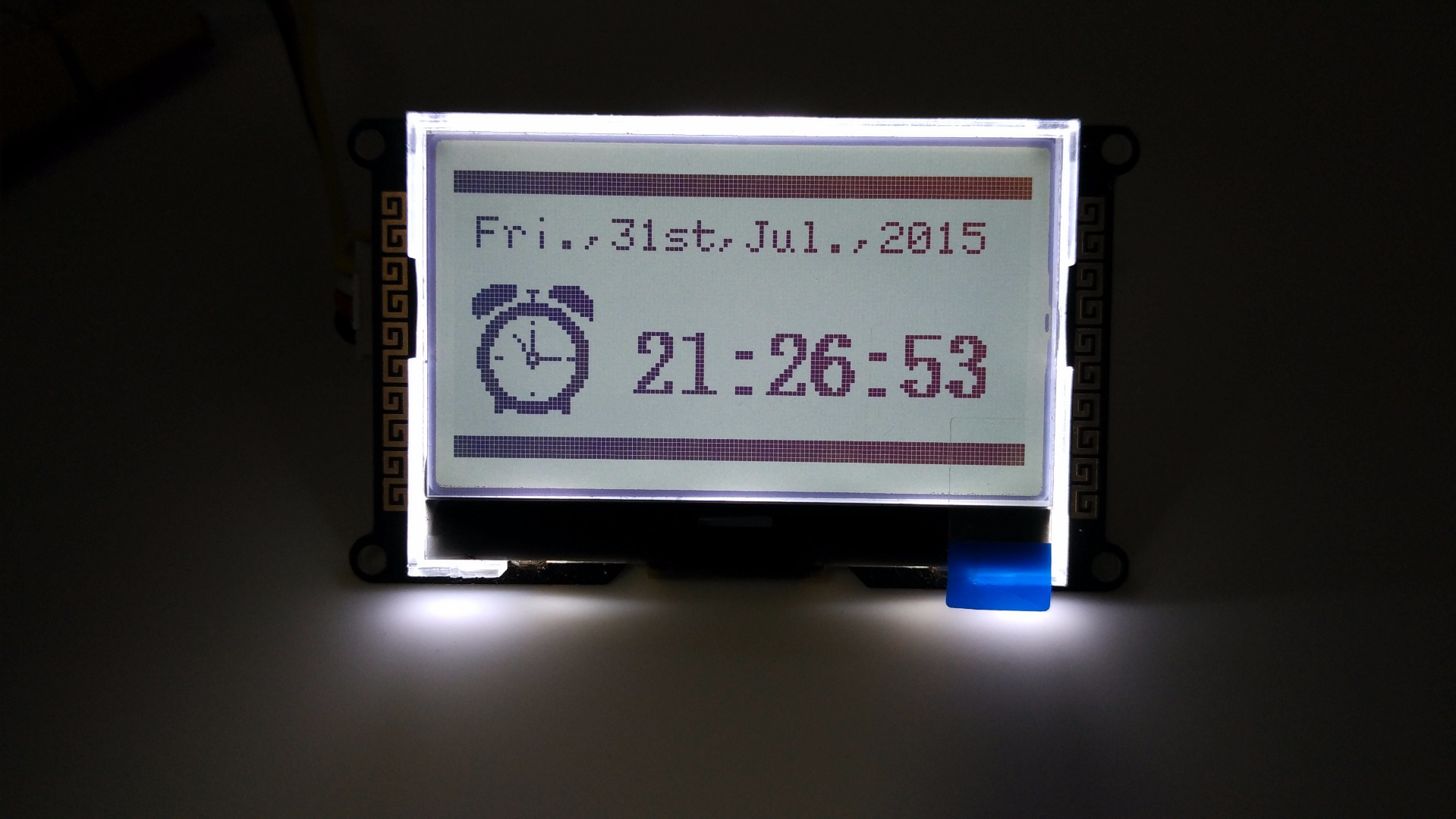 Beautiful and Practical Clock With Calendar : 5 Steps - Instructables