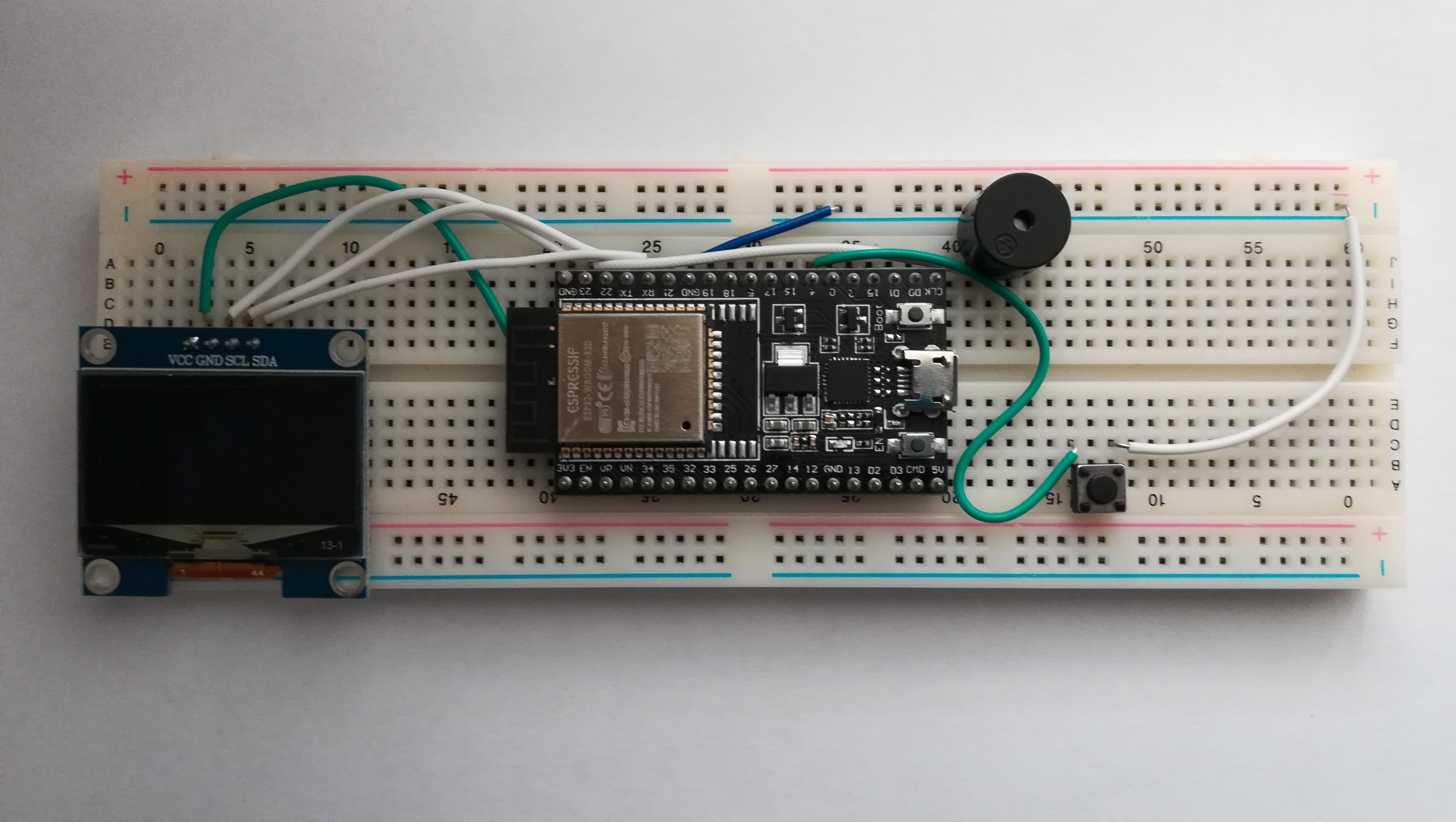 Flappy Bird Game With ESP32 and SH1106 Oled Display : 4 Steps - Instructables