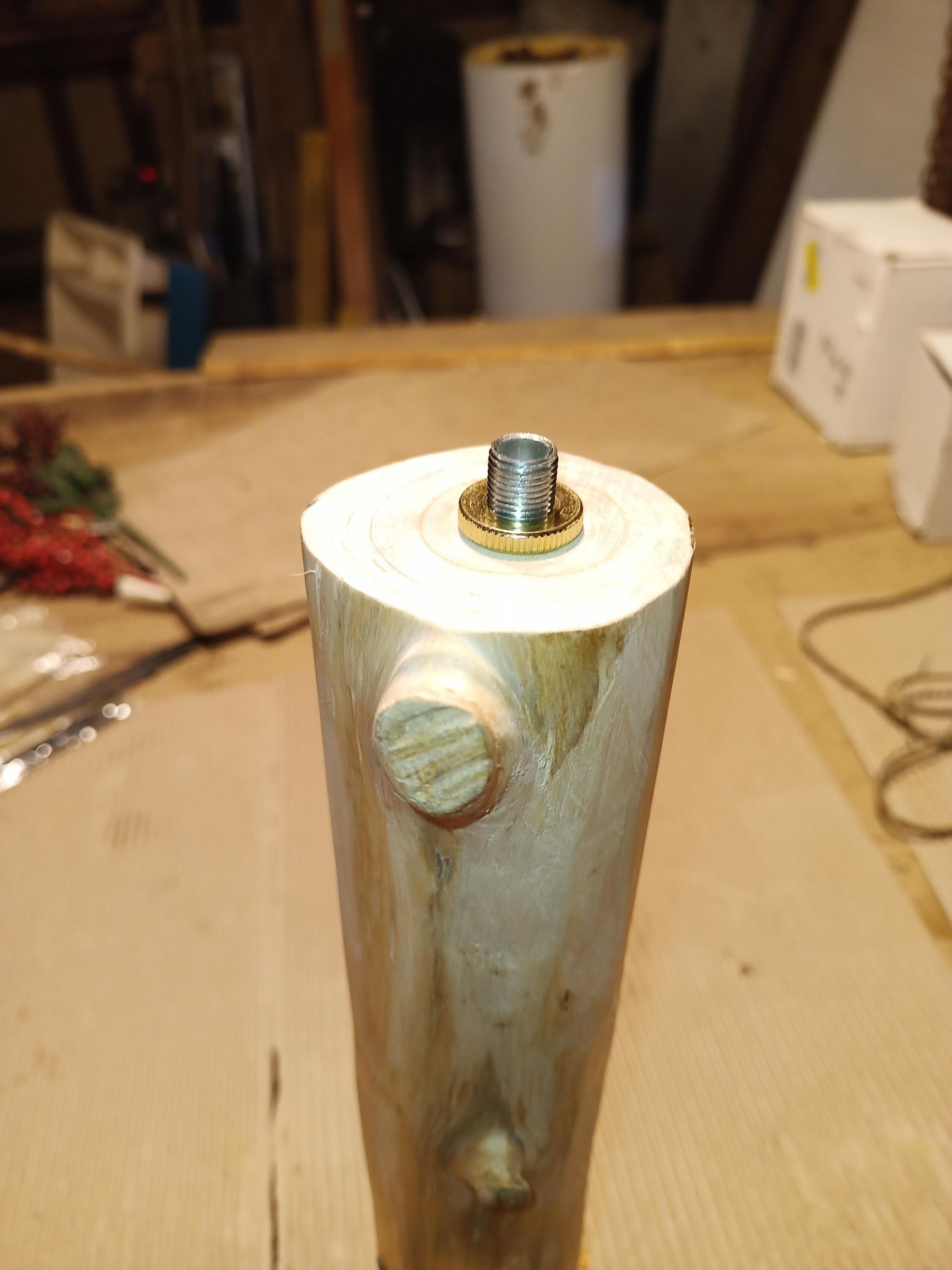 Rustic Log Lamp : 5 Steps (with Pictures) - Instructables