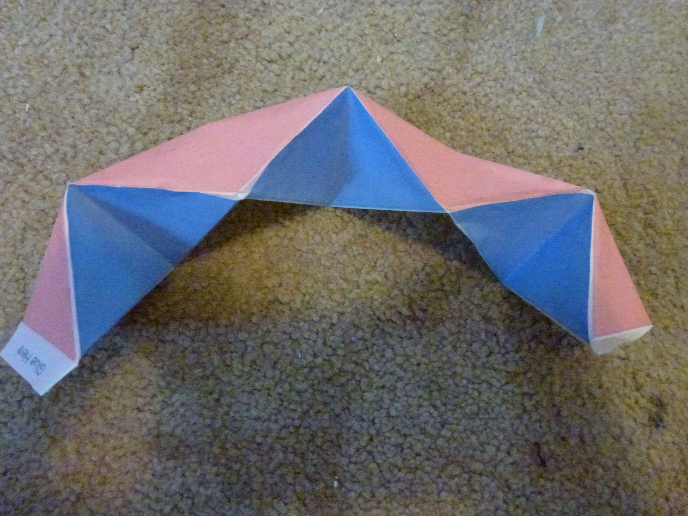 Kaleidocycles- a Fun, 3D Origami Project That Changes Colors As You ...