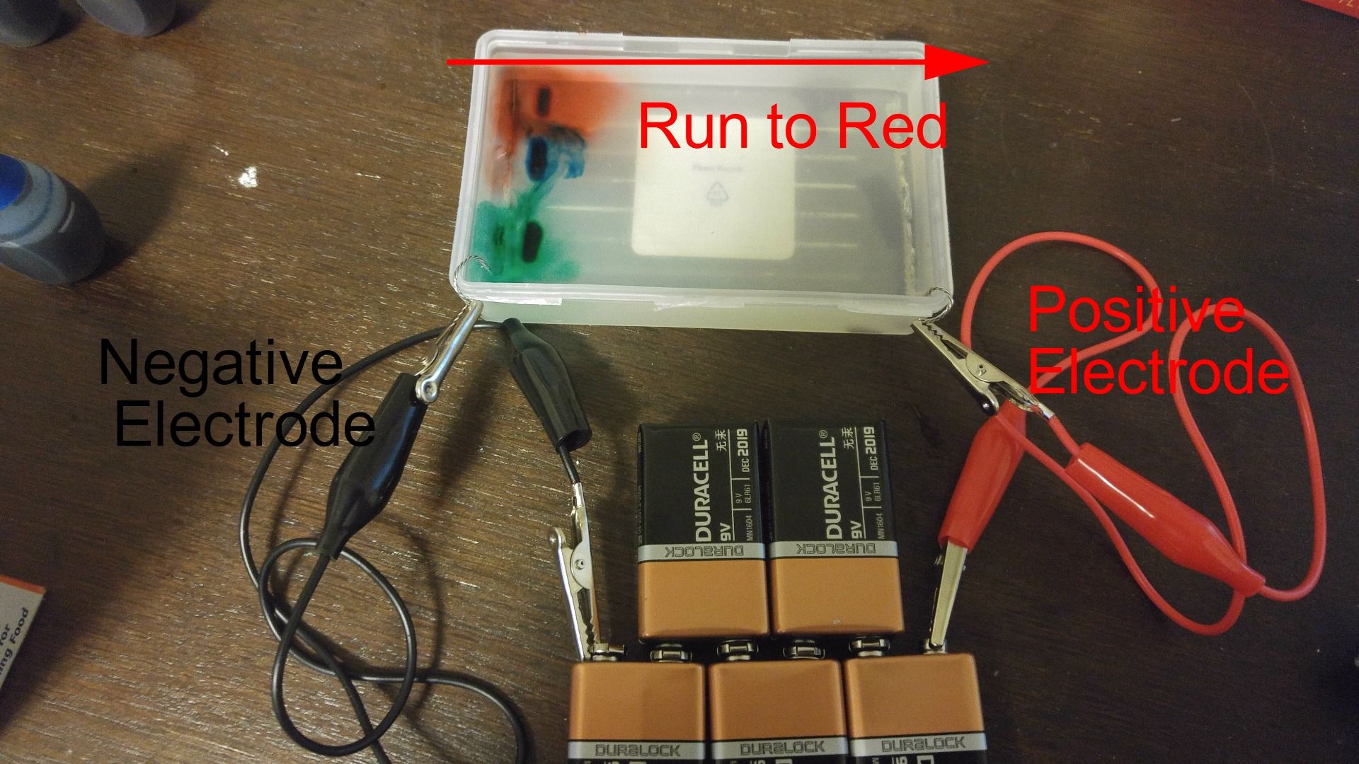 Building and Running a Homemade Agarose Gel Electrophoresis : 19 Steps ...