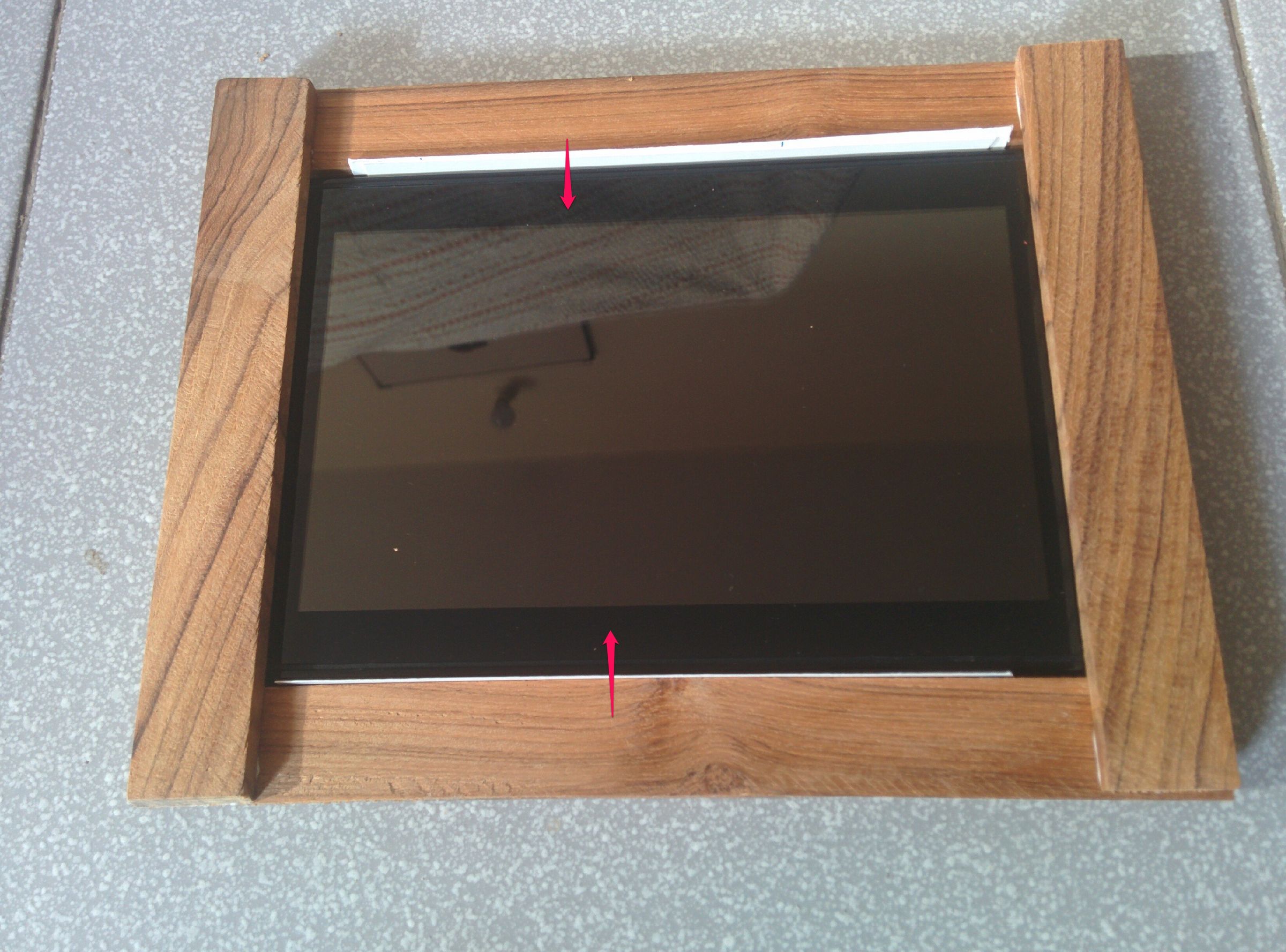 How to Turn Your Old Kindle Fire Tablet to a Wooden Digital Photo Frame ...