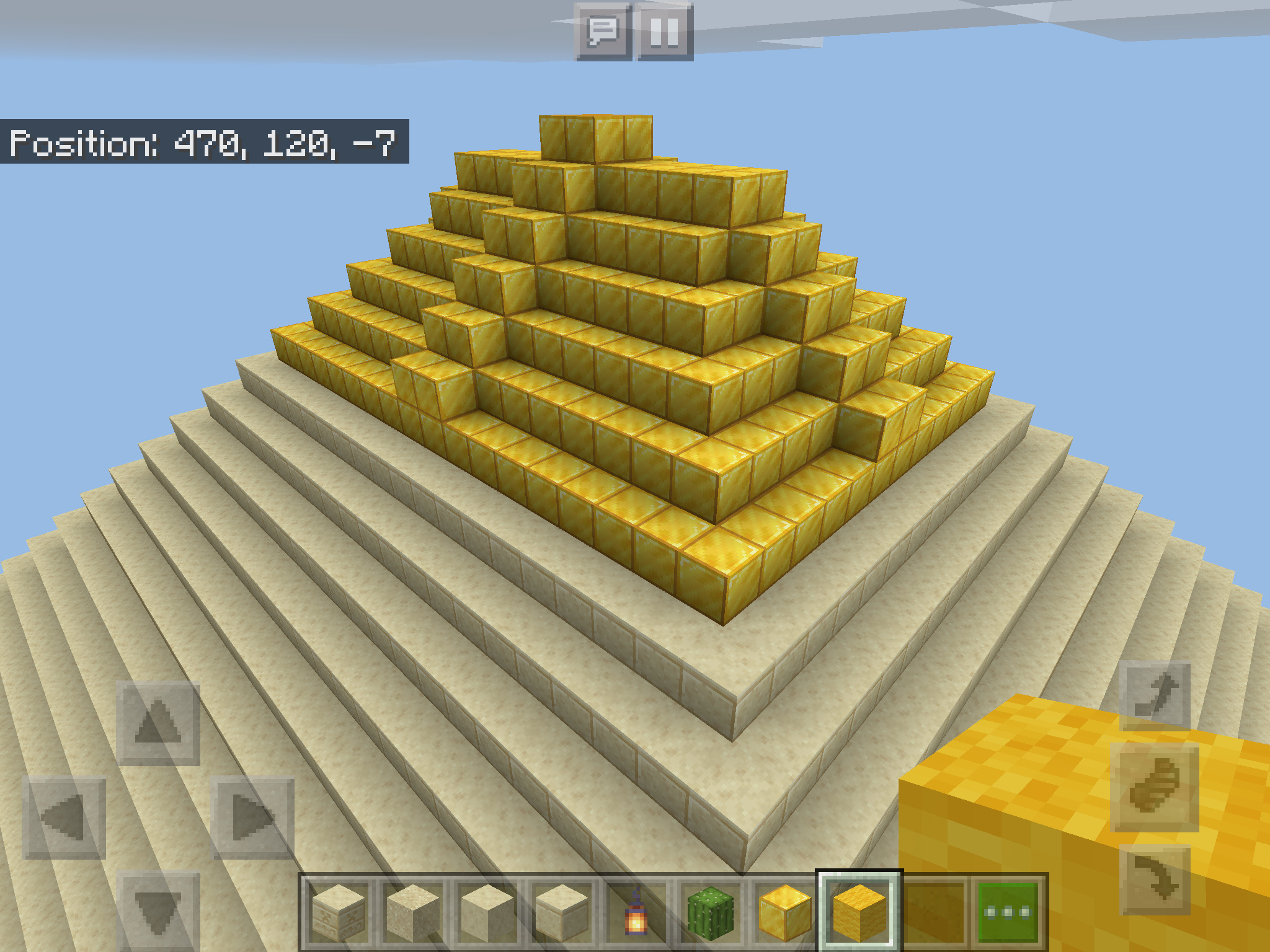 Minecraft - the Greatish Pyramid : 9 Steps - Instructables