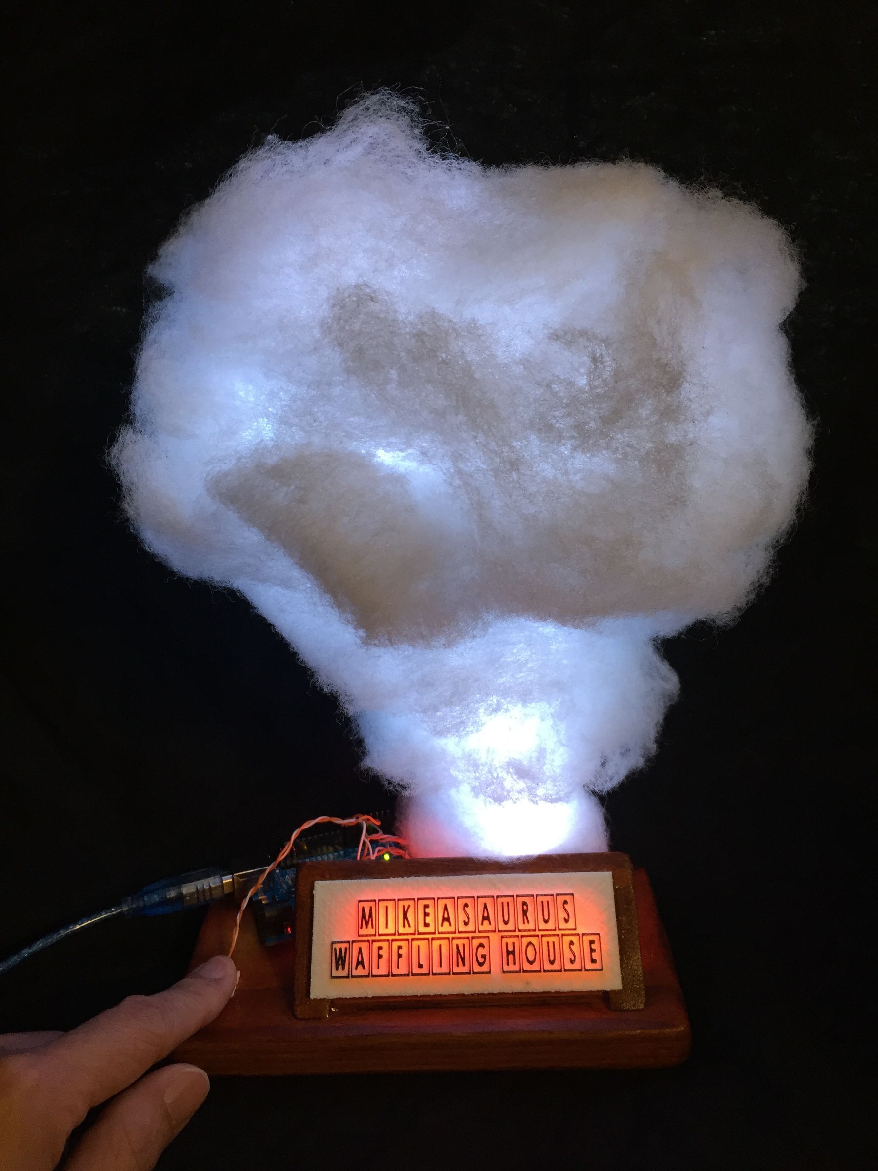 Atomic Mushroom Cloud Lamp (with Pictures) - Instructables