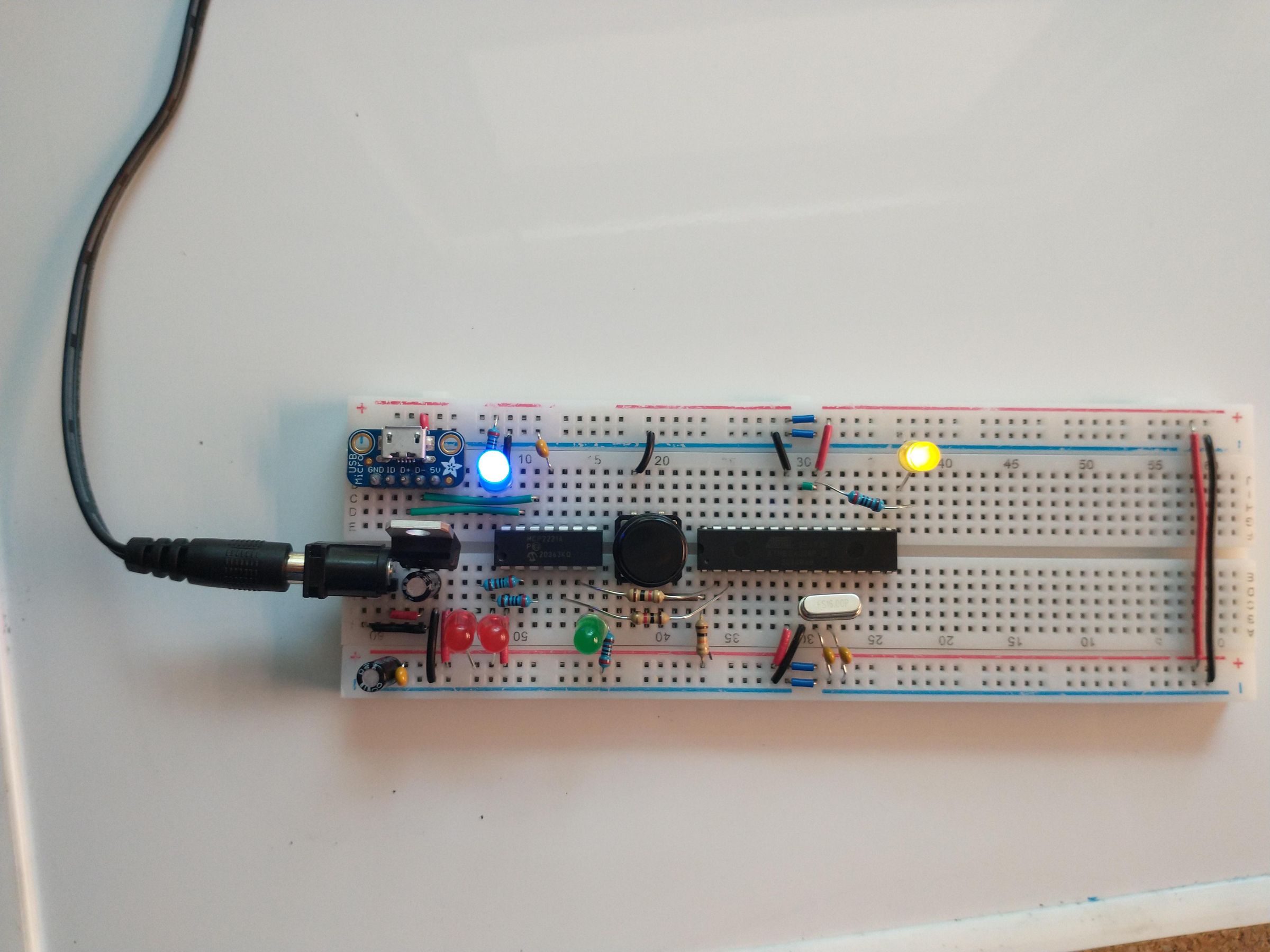 Arduino Uno on a Breadboard (With USB Support) : 9 Steps - Instructables