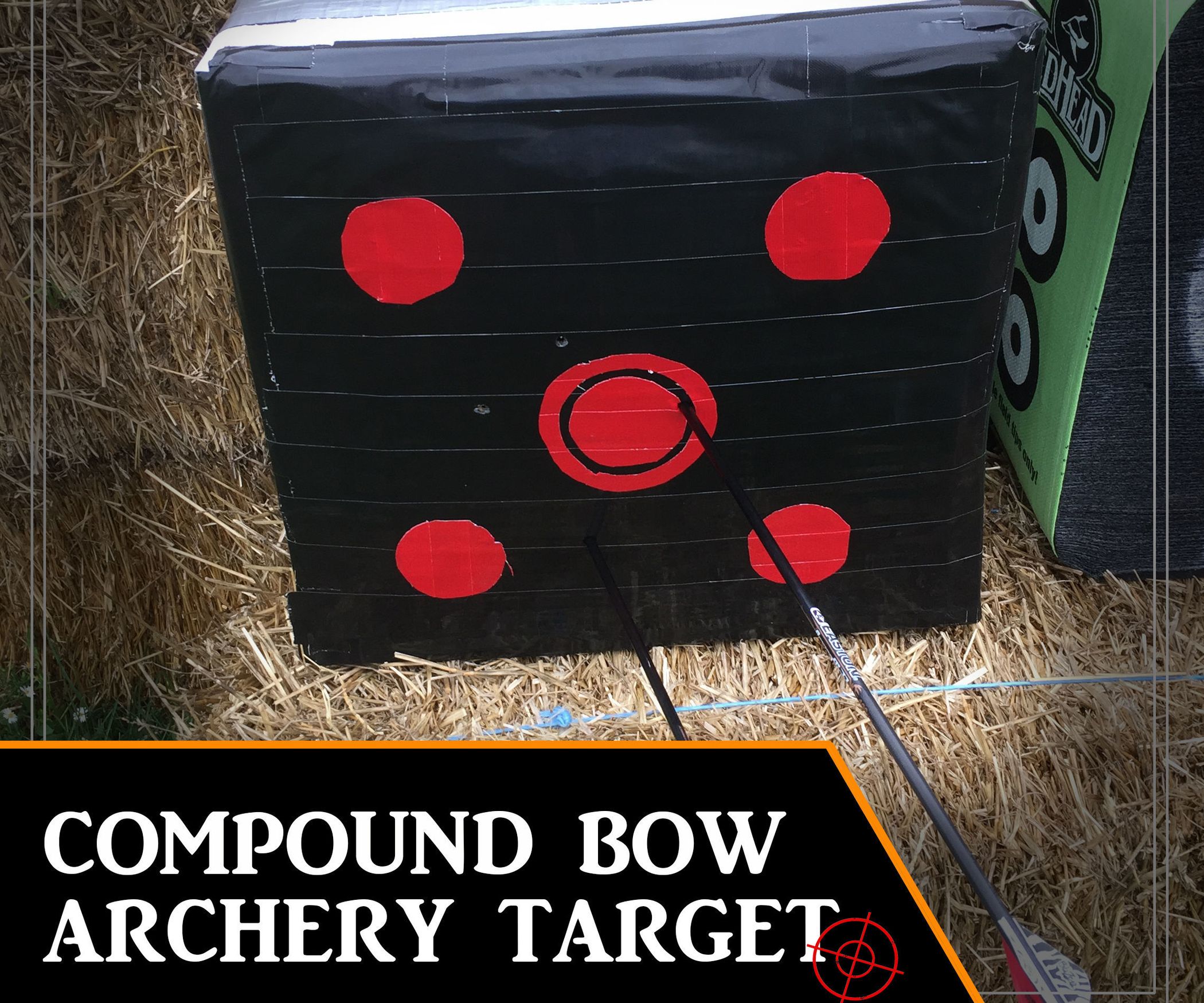 Archery Target - Duct Tape & Re-used Materials : 5 Steps (with Pictures ...
