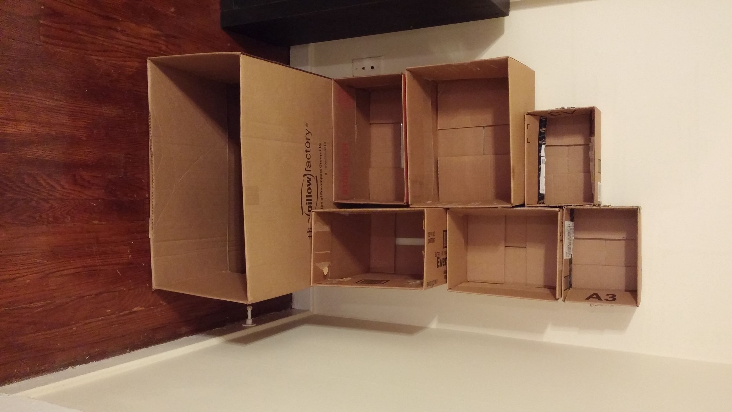 Cardboard Box Shoe Rack : 5 Steps (with Pictures) - Instructables