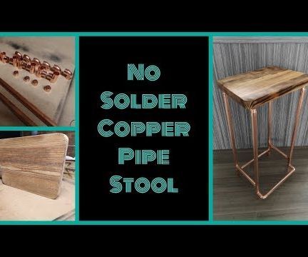 No Solder Copper Pipe Stool : 8 Steps - Instructables